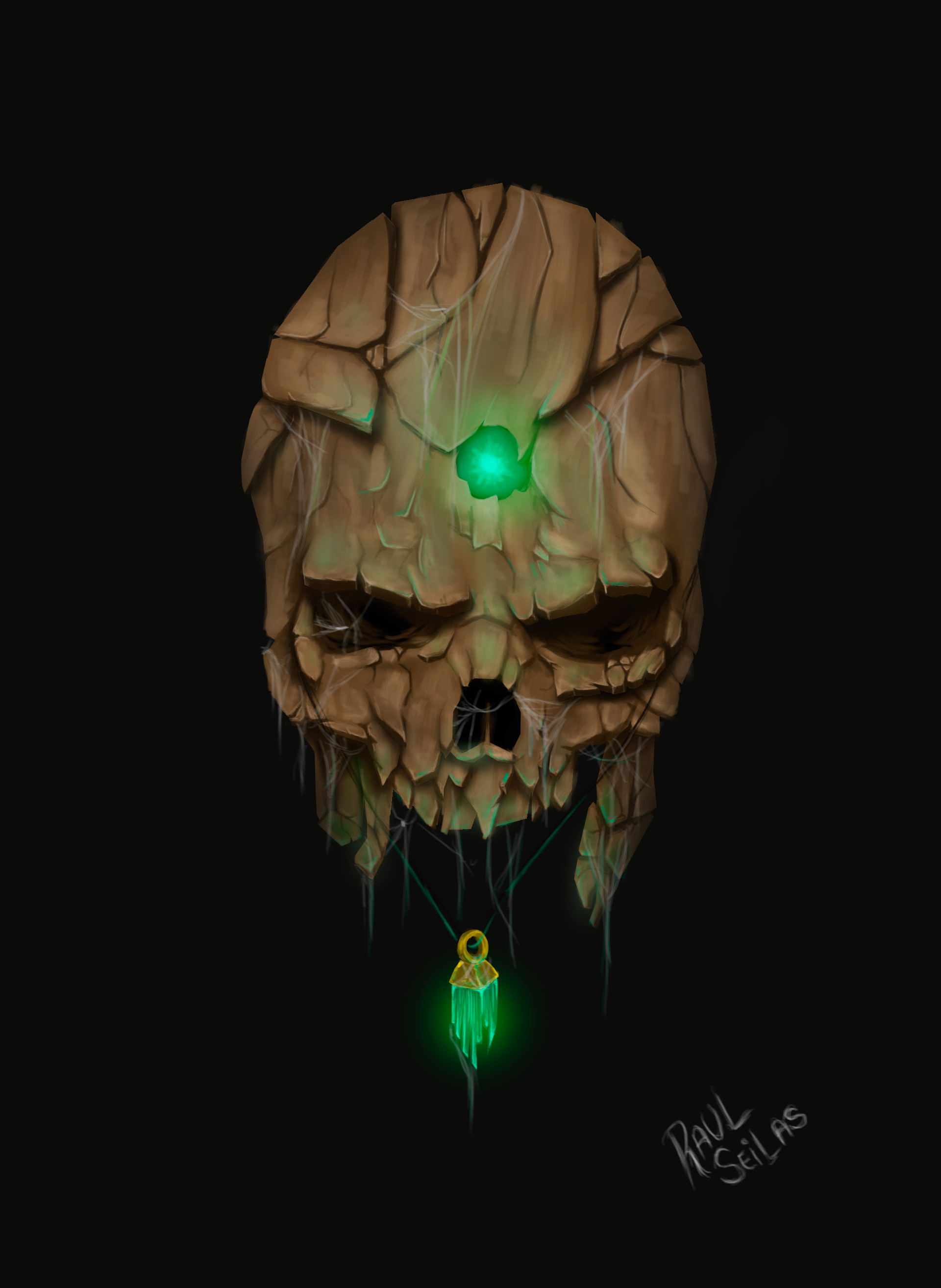 ArtStation - Stone Skull