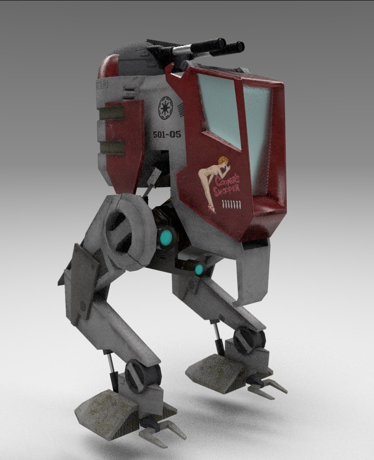 ArtStation - Clone Personal Walker_Republic ver