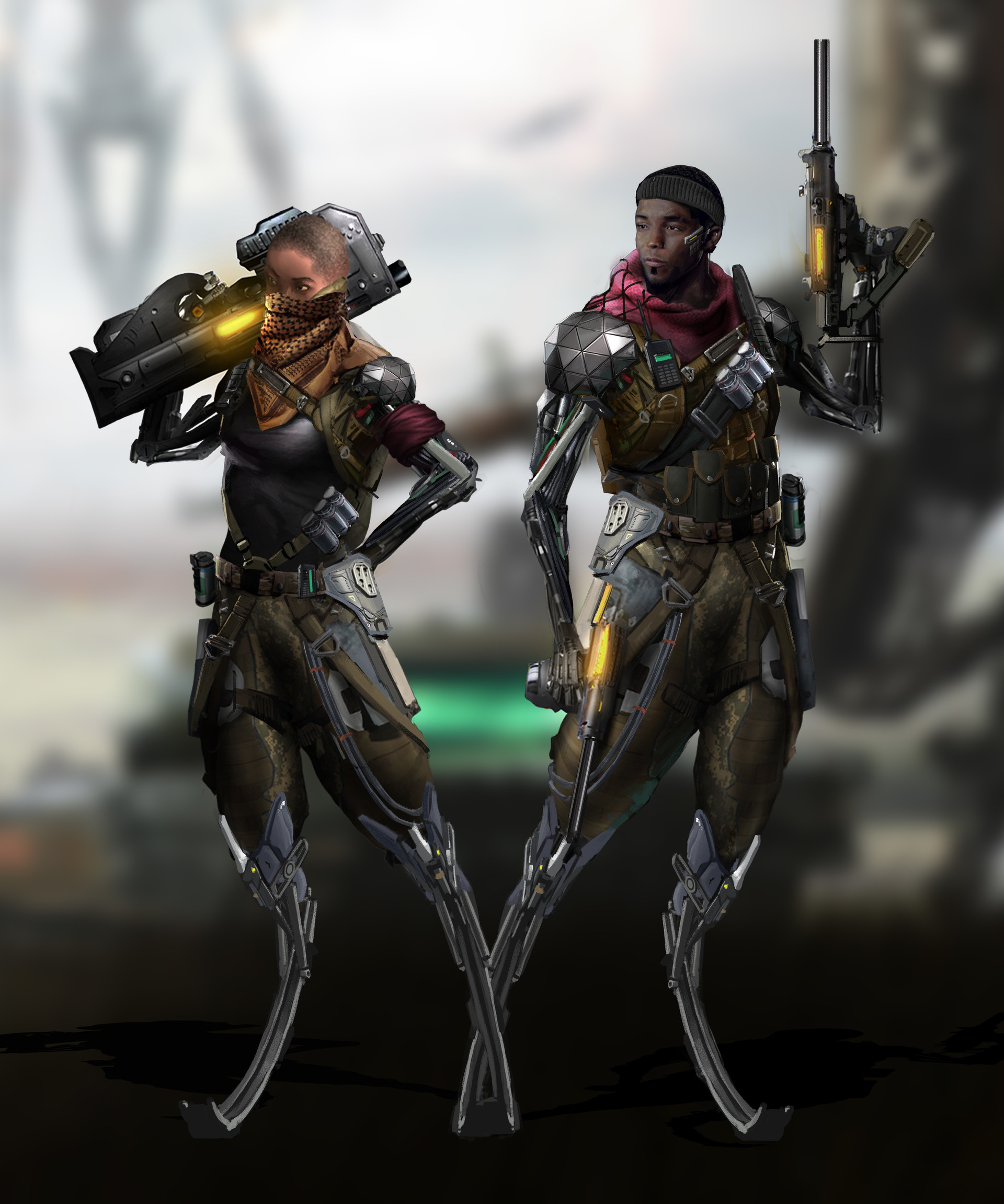 ArtStation - Asha and Abhy