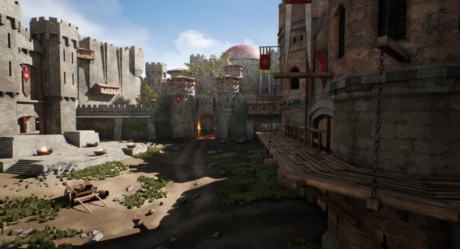 Daniel Cortijos - Medieval Citadel (For Honor Fan Art)