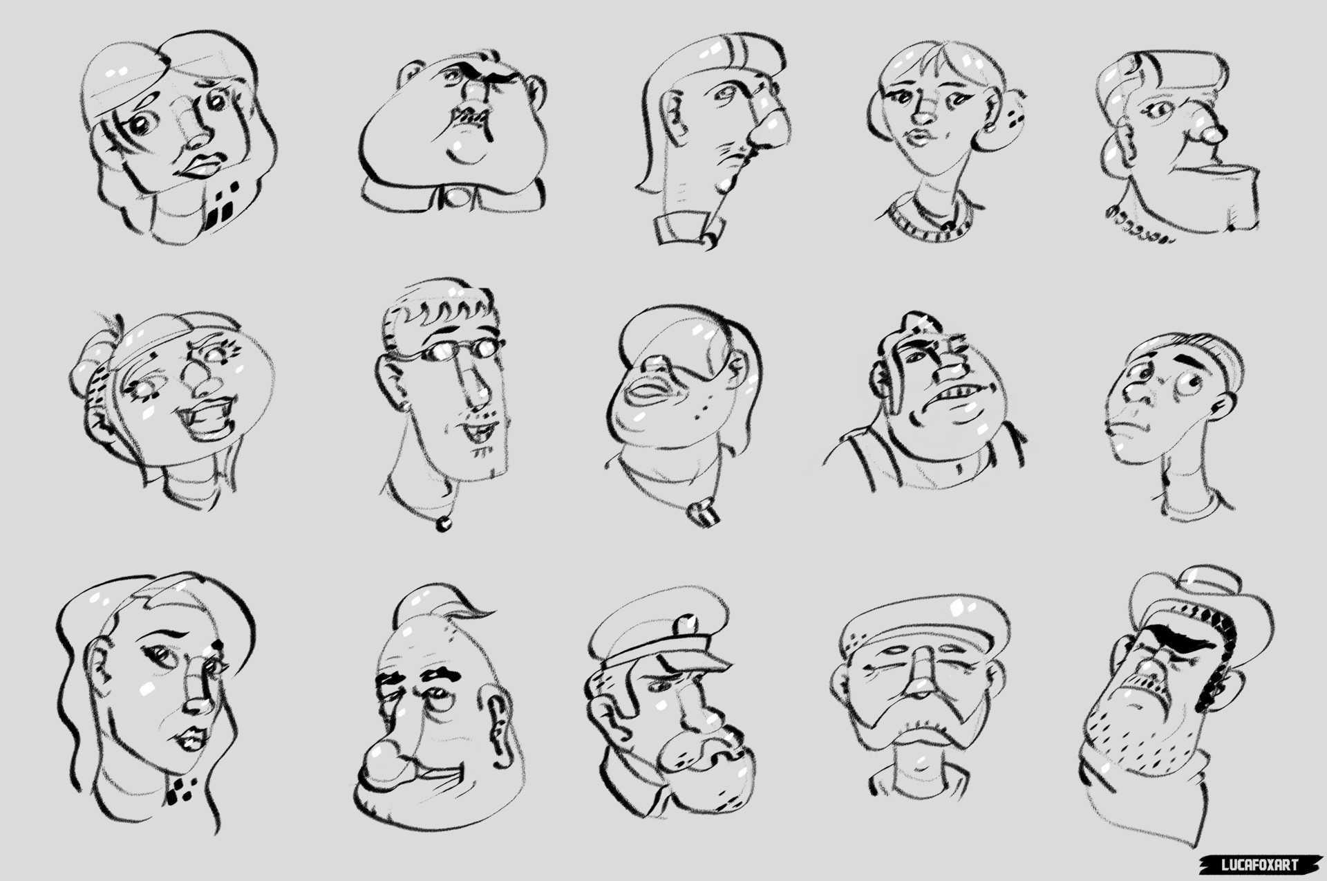 Random Faces