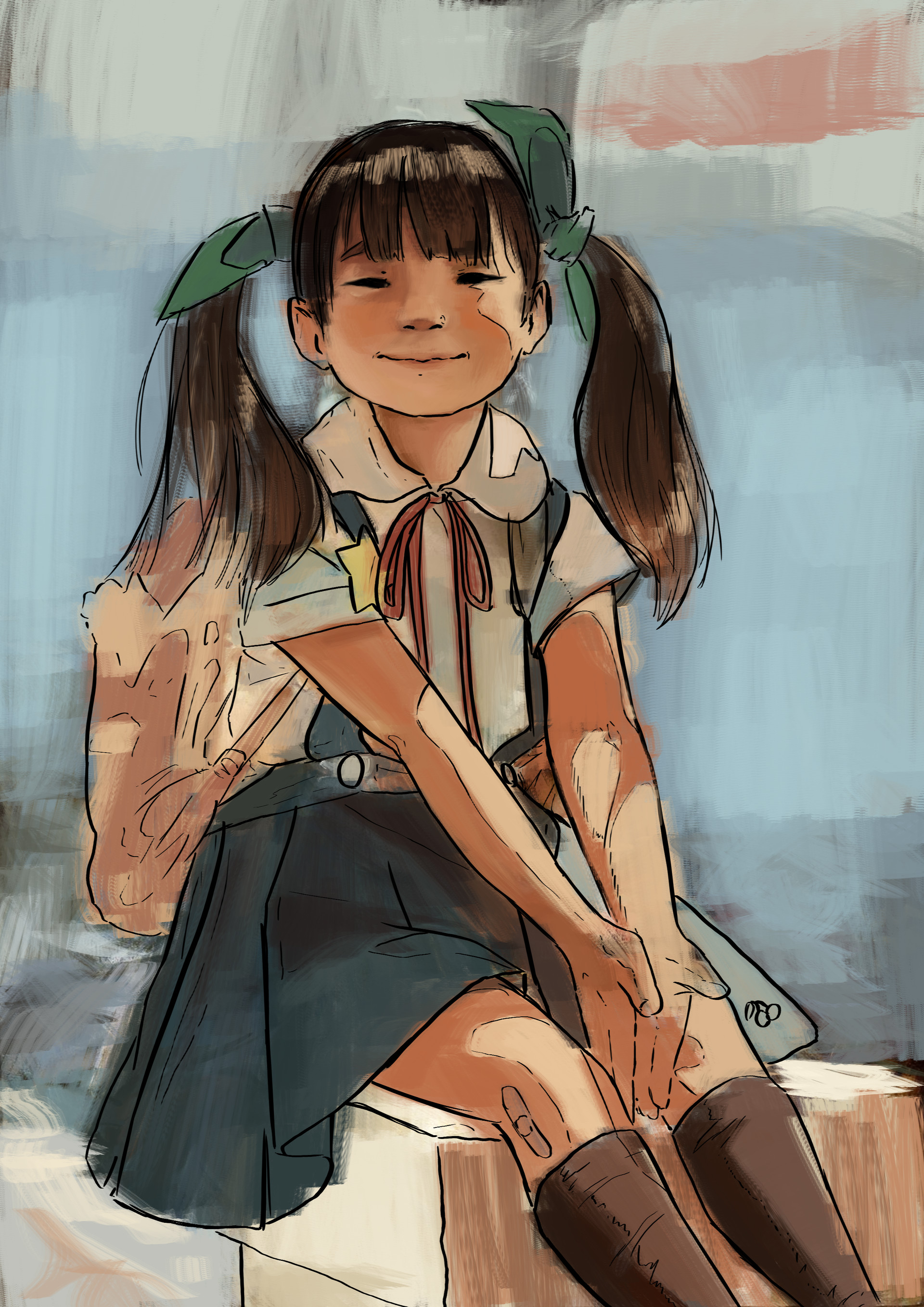 ArtStation - Hachikuji sketch