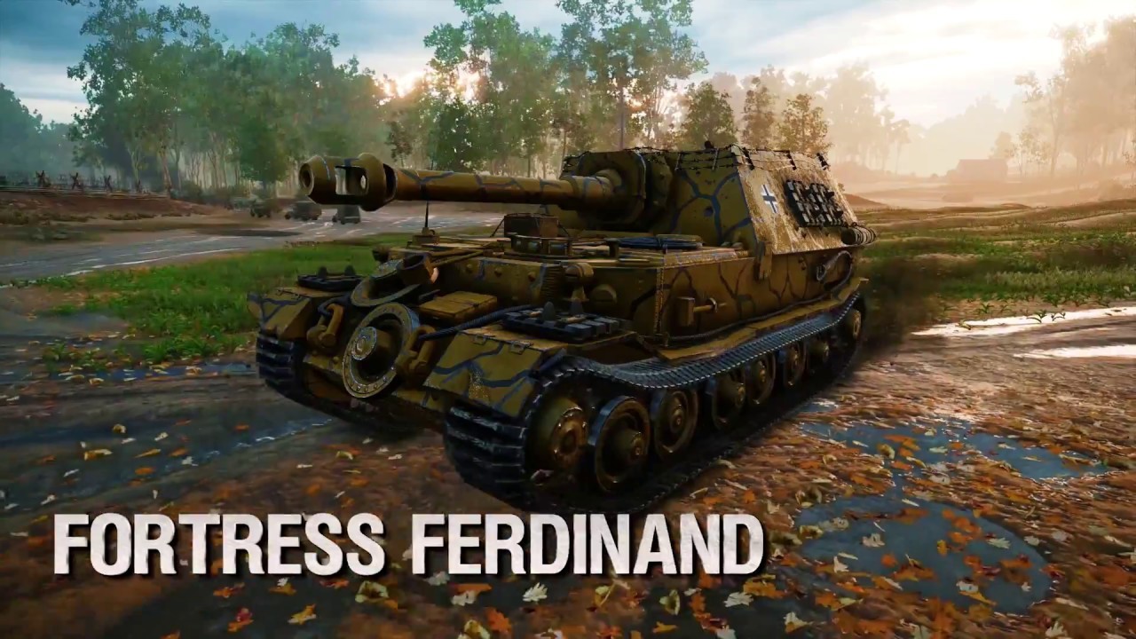 ArtStation - World of Tank Console - Ferdinard Fortress