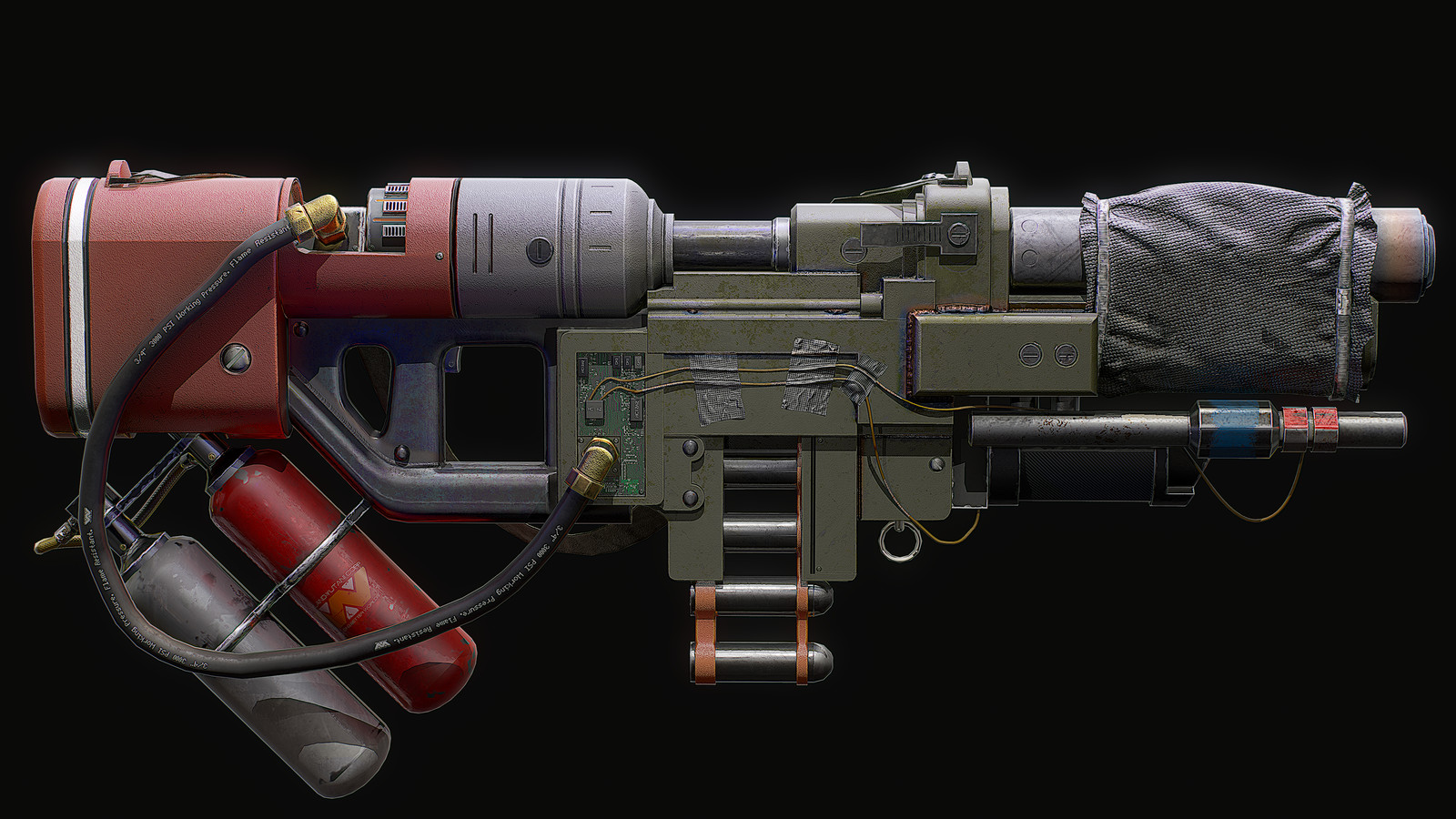 Carl Maddison - Bolt Gun Variant - Alien Isolation (Fan Art)