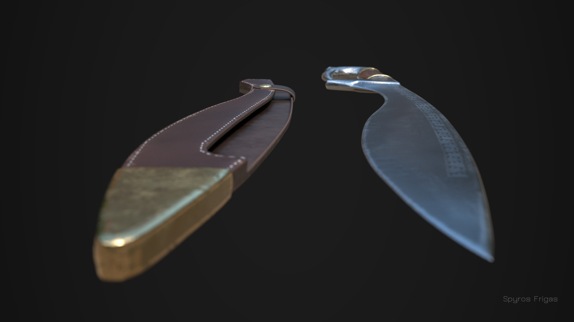 Spyros Frigas - The Kopis, ancient Greek sword