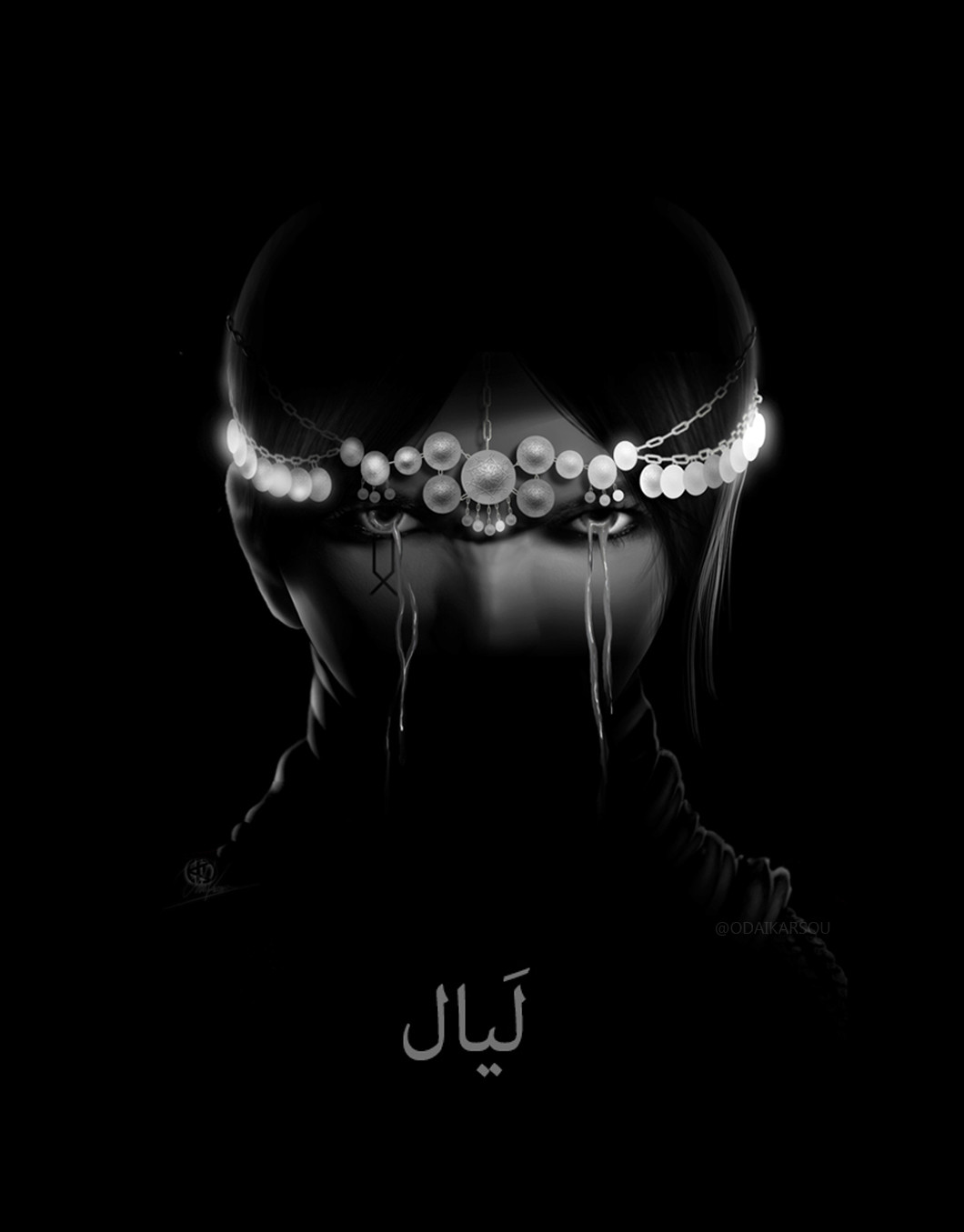 ArtStation - Layaal character poster