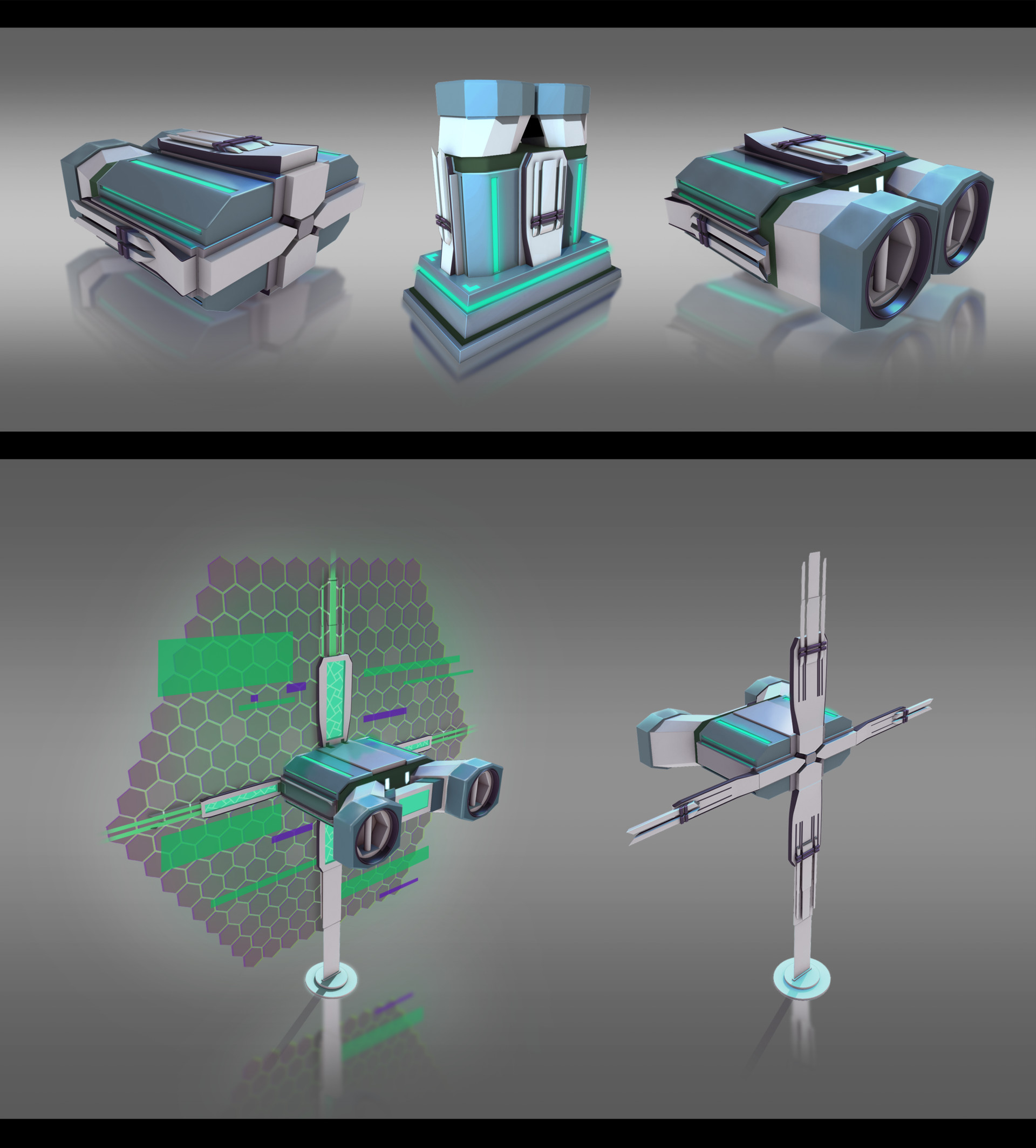 ArtStation - Energy shield (concept design)