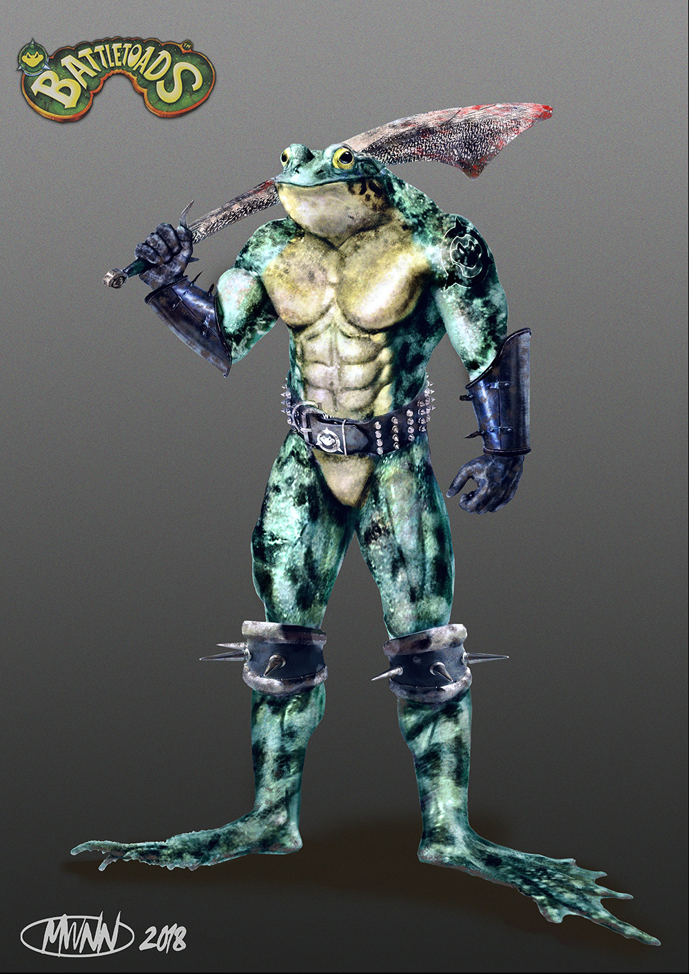 ArtStation - Battletoads (Zitz)