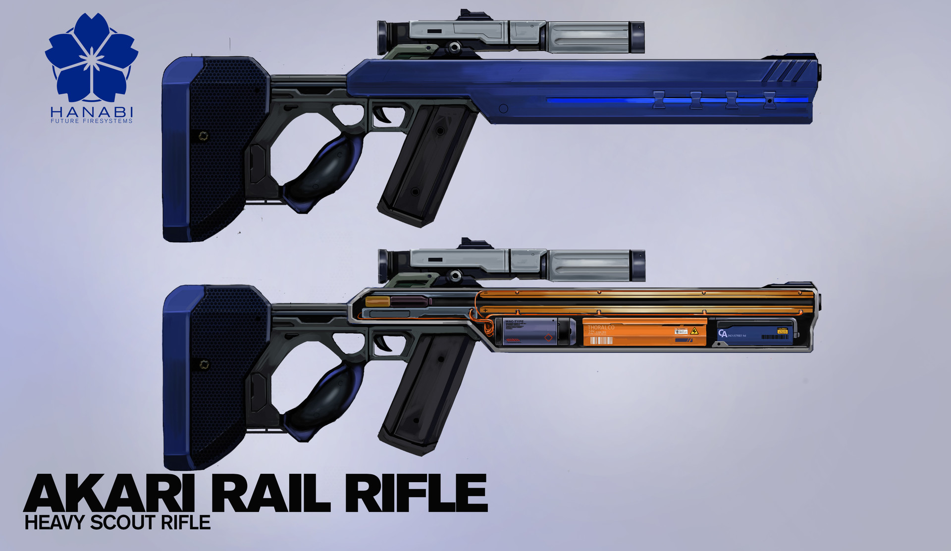 ArtStation - Akari Rail Rifle