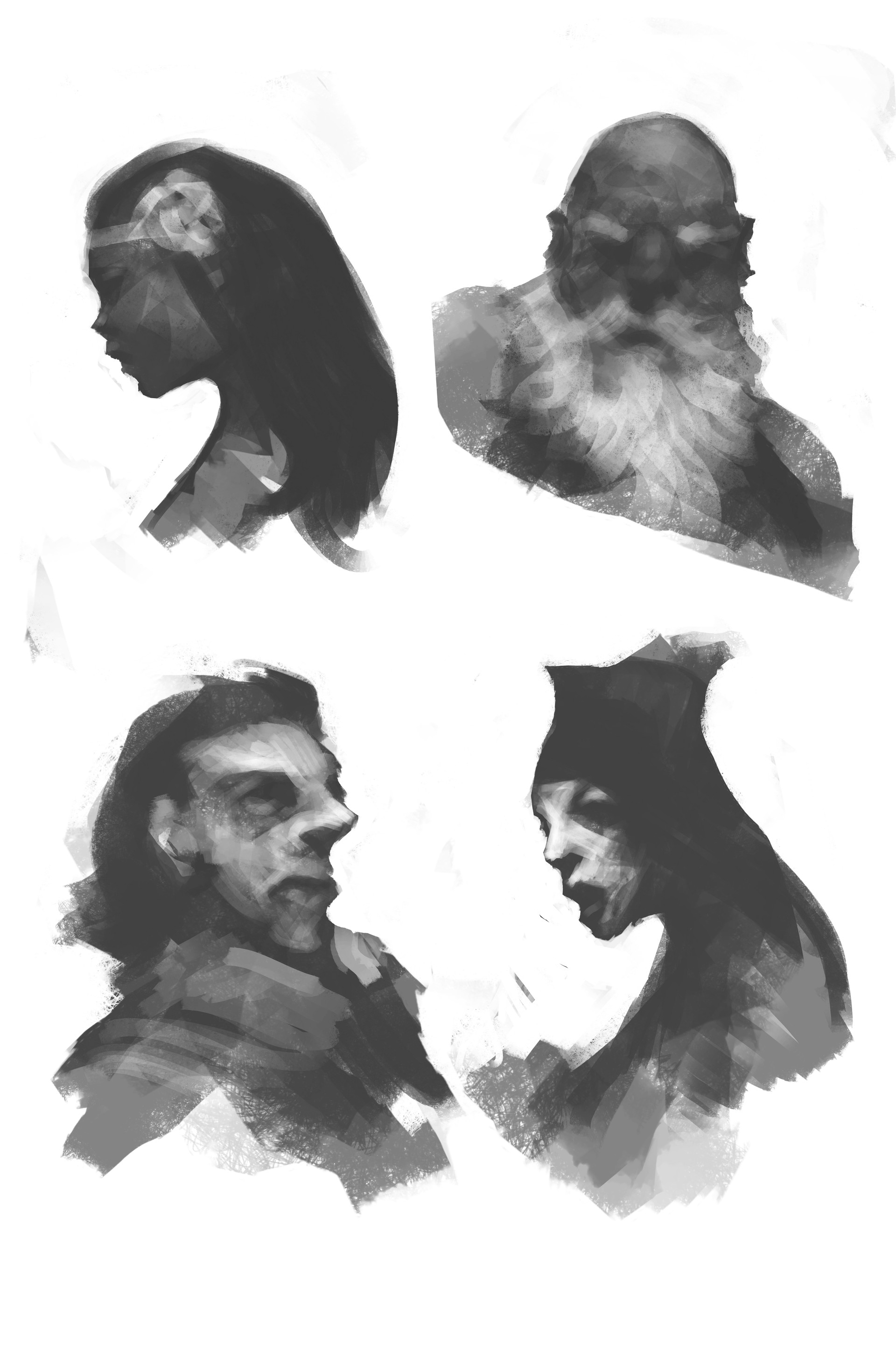 ArtStation - Fast character design " no plan"