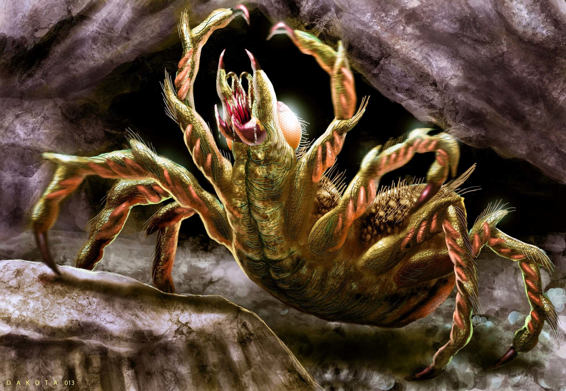 ArtStation - Challenging Spider