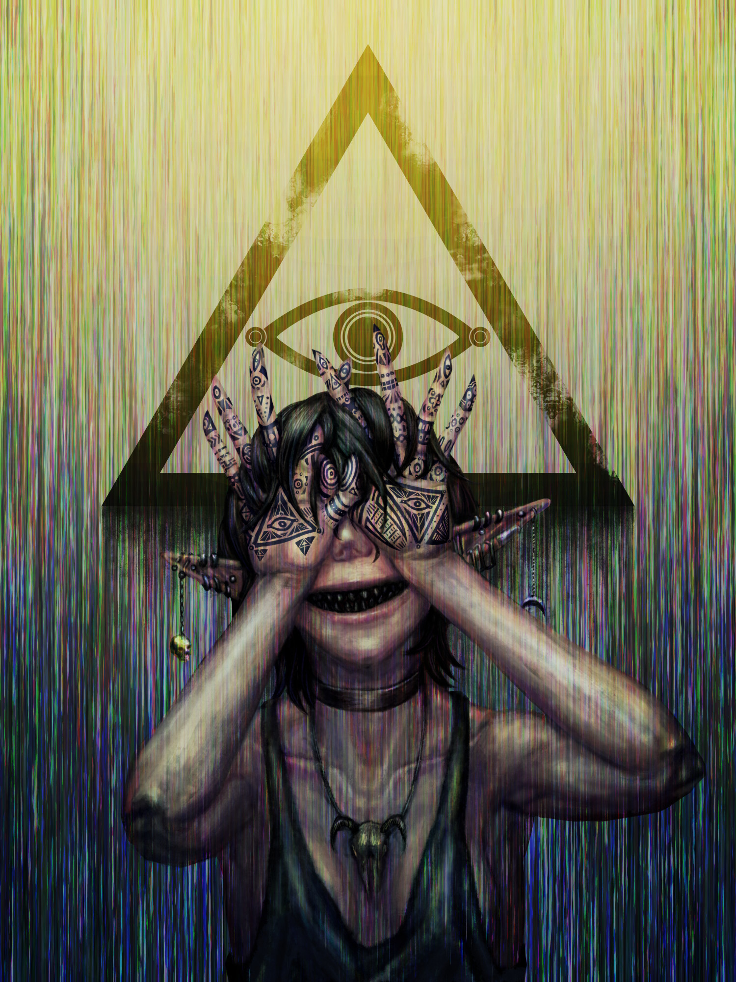 ArtStation - All-seeing Devil