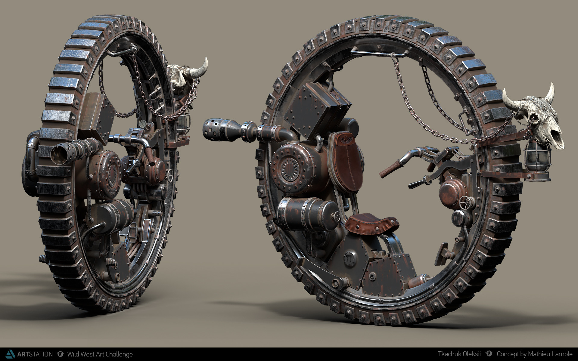 Oleksii Tkachuk - The Monowheel