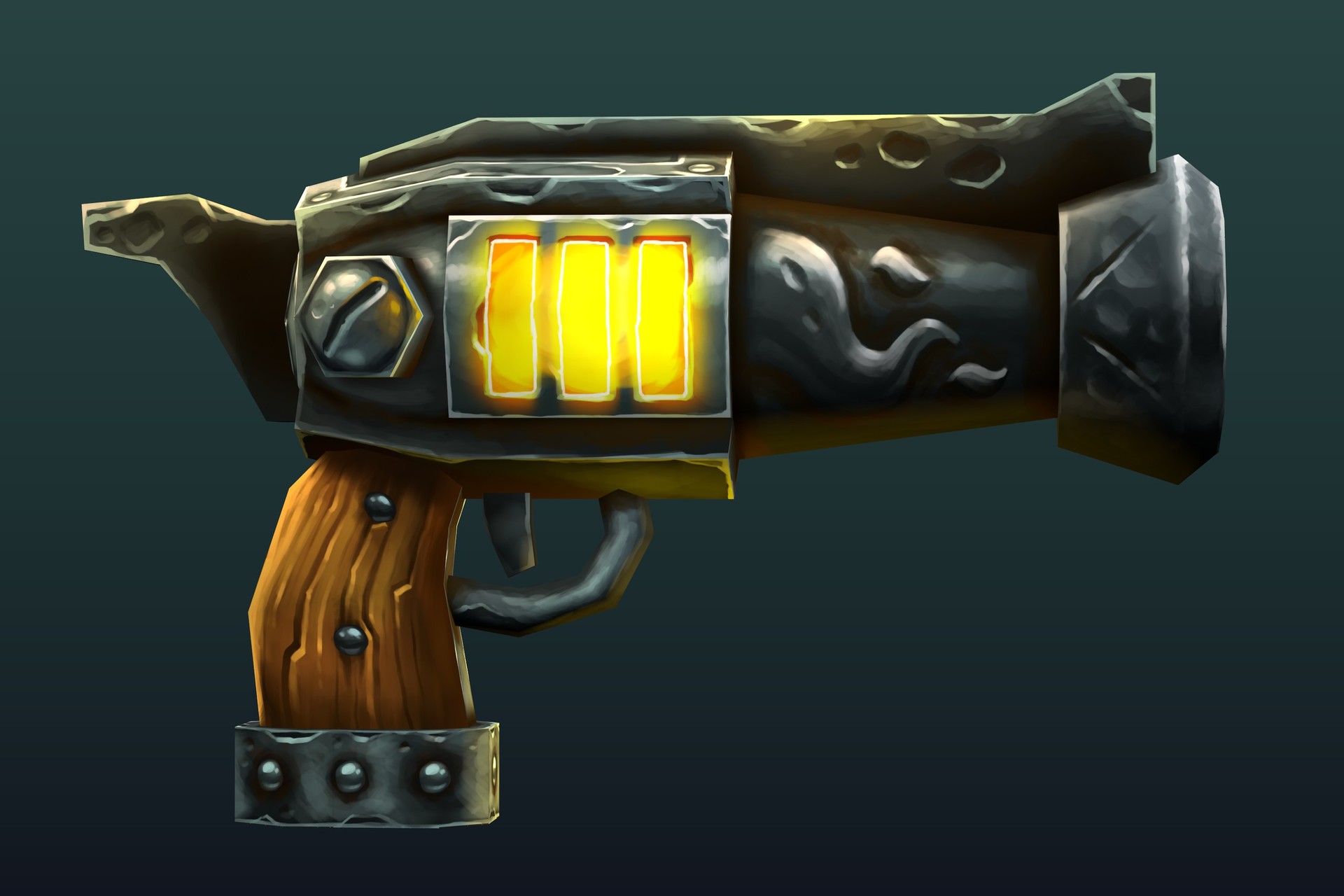 ArtStation - Steam gun