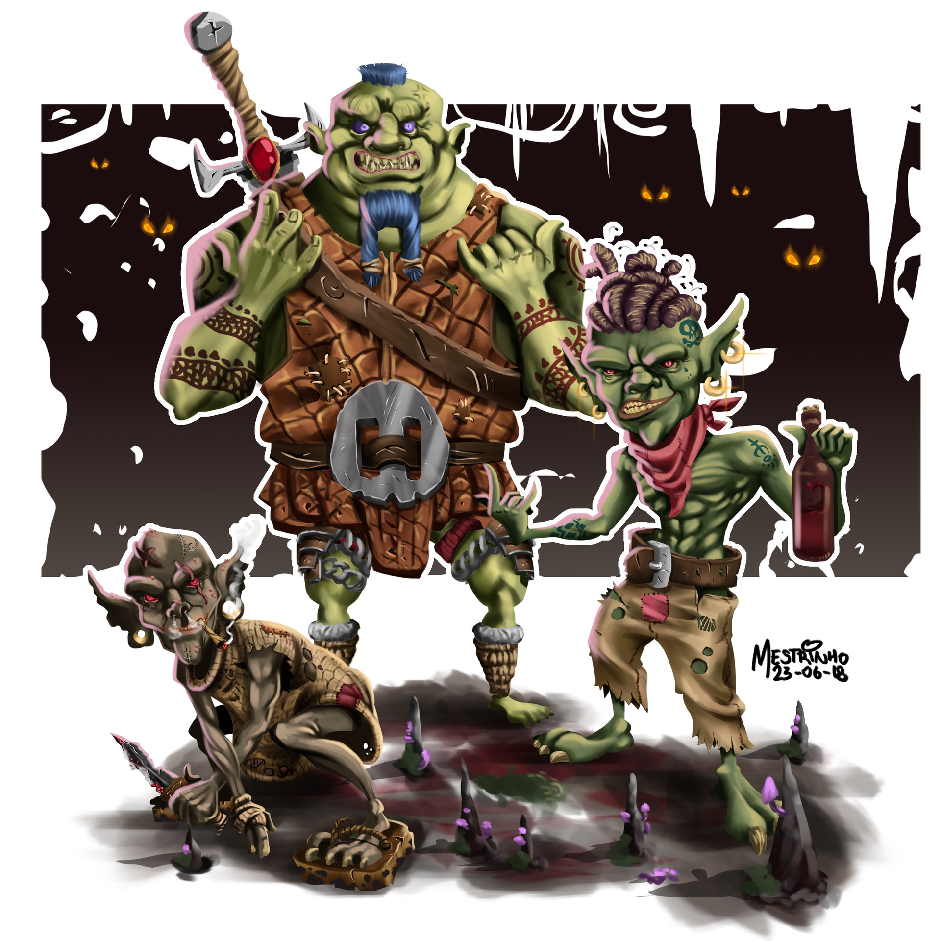 ArtStation - The Goblin Gang