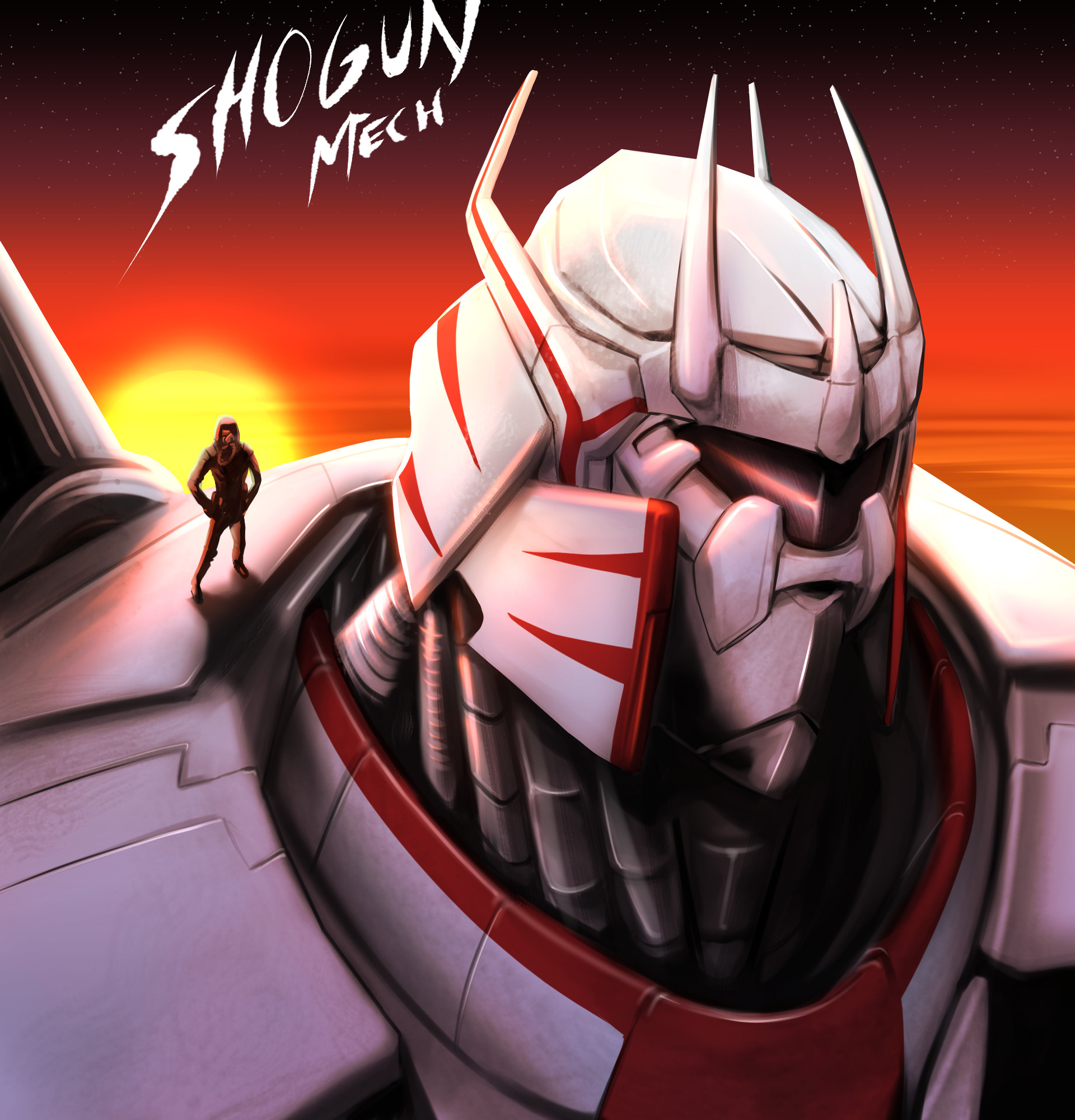 ArtStation - Shogun Mech