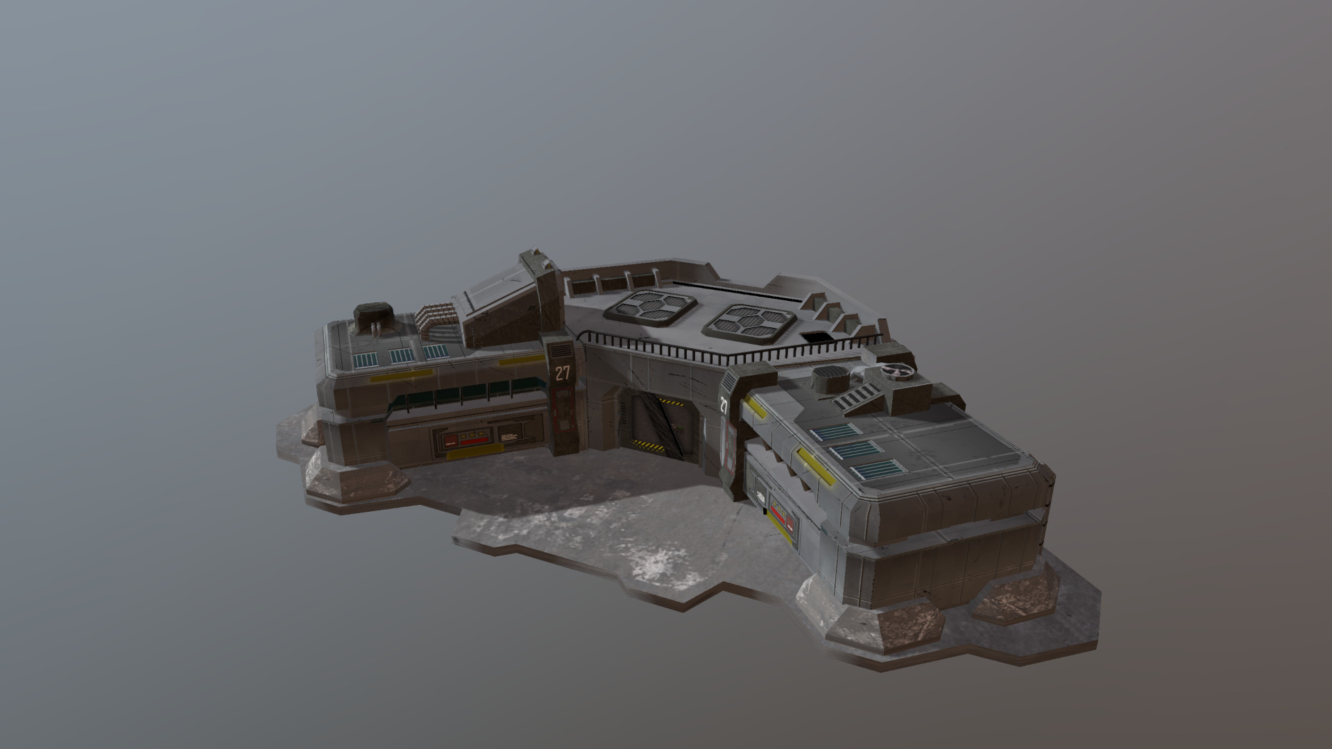 ArtStation - UNSC Barracks