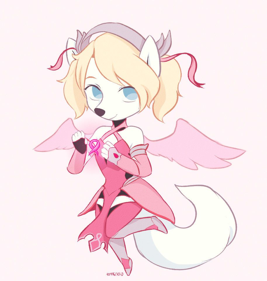 ArtStation - Chibi Pink Mercy