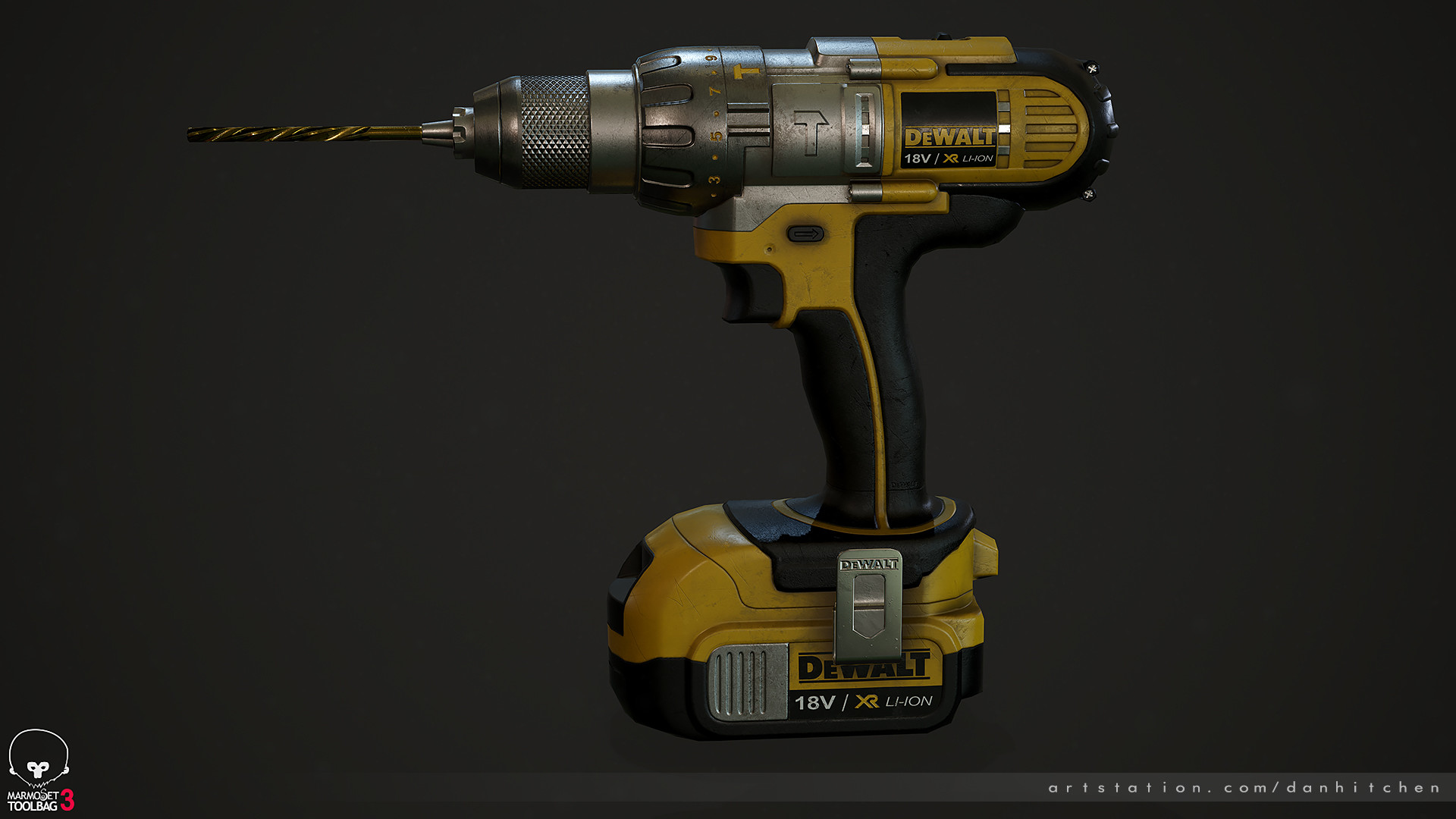 Dan Hitchen - Dewalt Drill