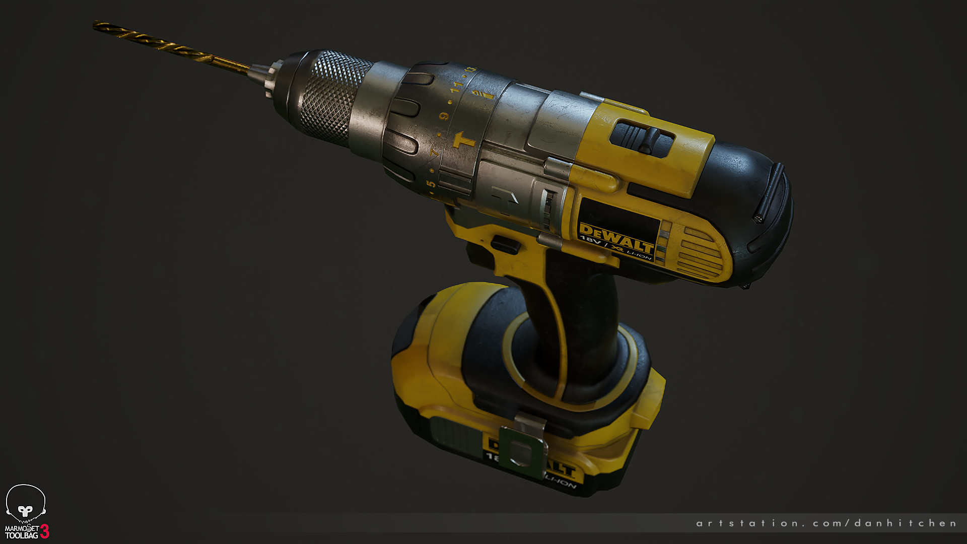 Dan Hitchen - Dewalt Drill