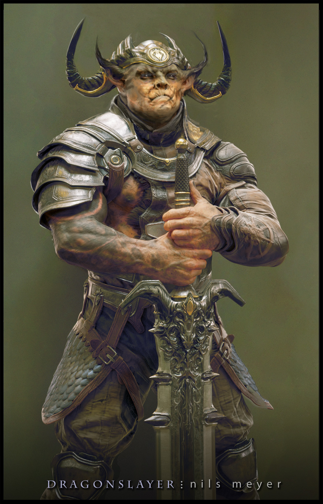 ArtStation - dragon slayer final