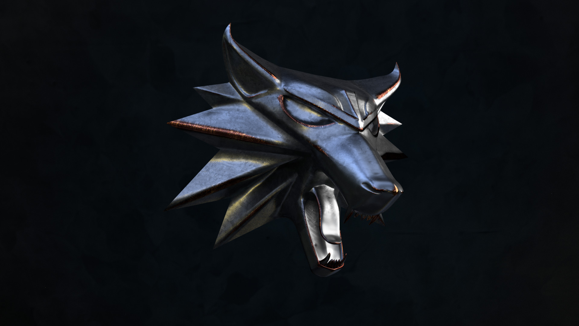 ArtStation - Witcher Medallion