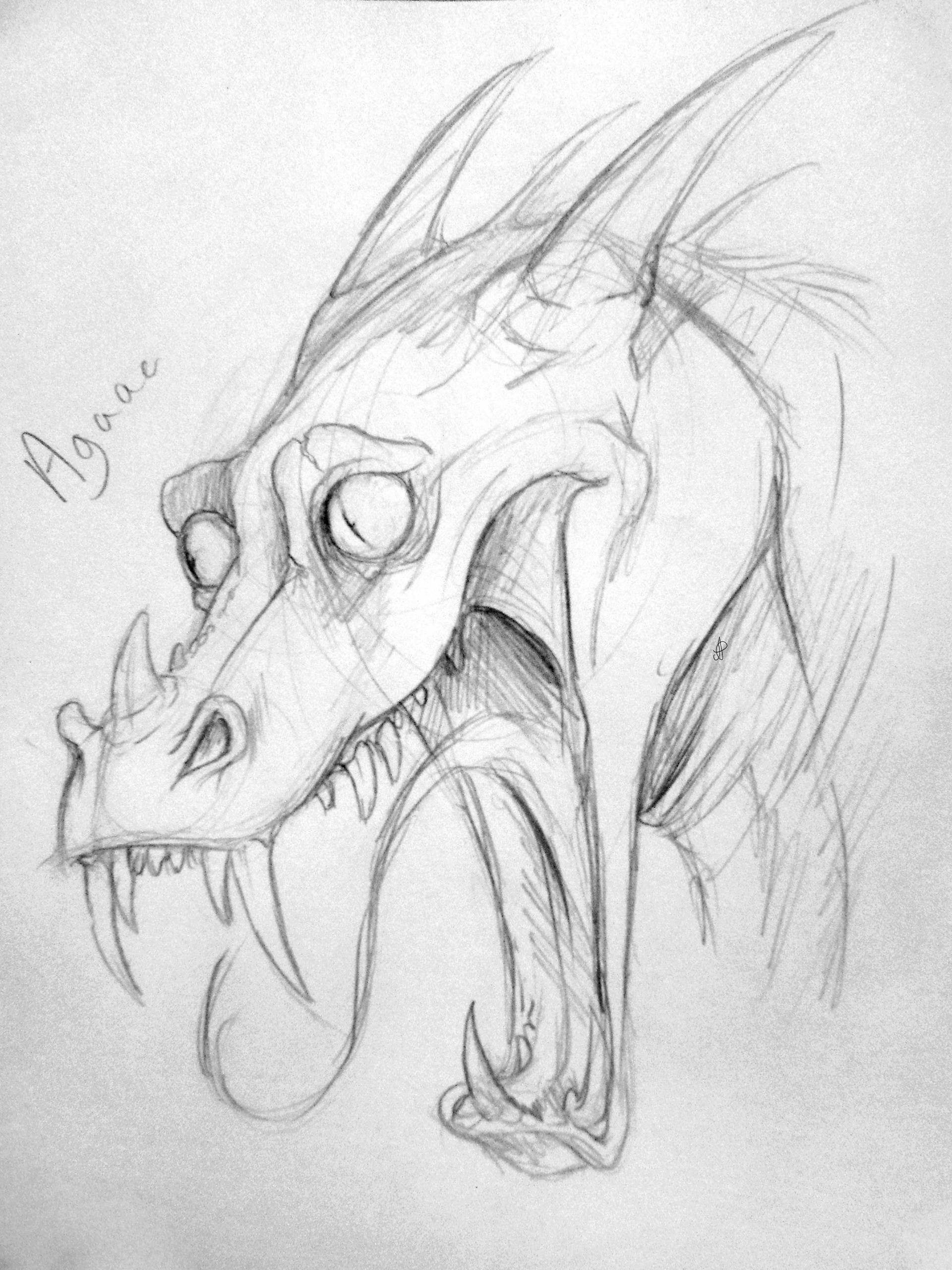 ArtStation - Crazy dragon