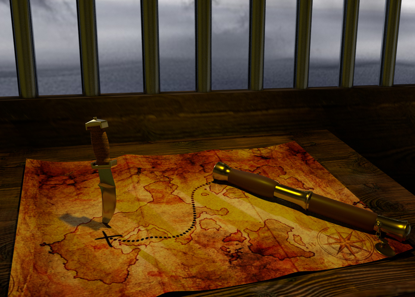 ArtStation - Treasure Map