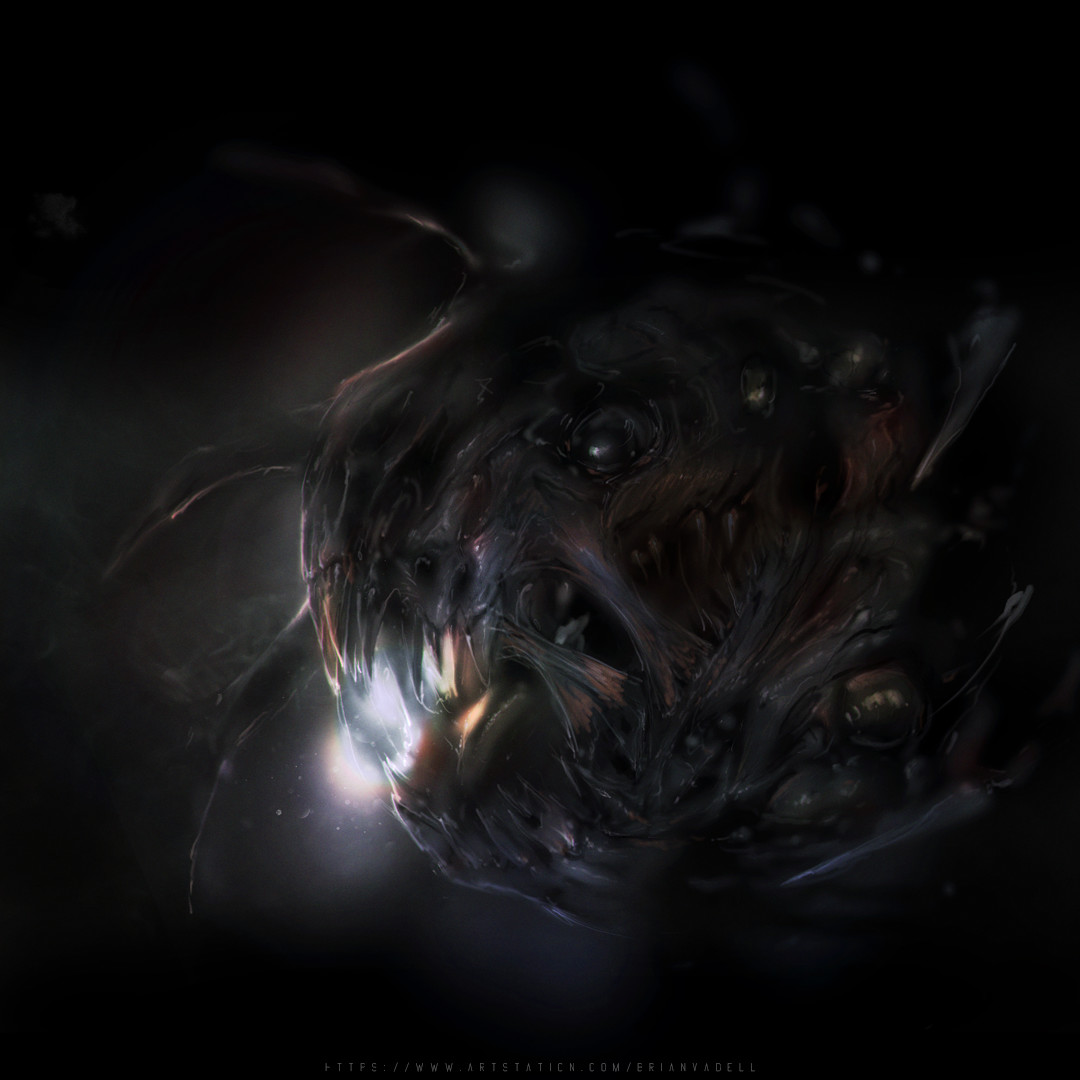 ArtStation - Monster Face