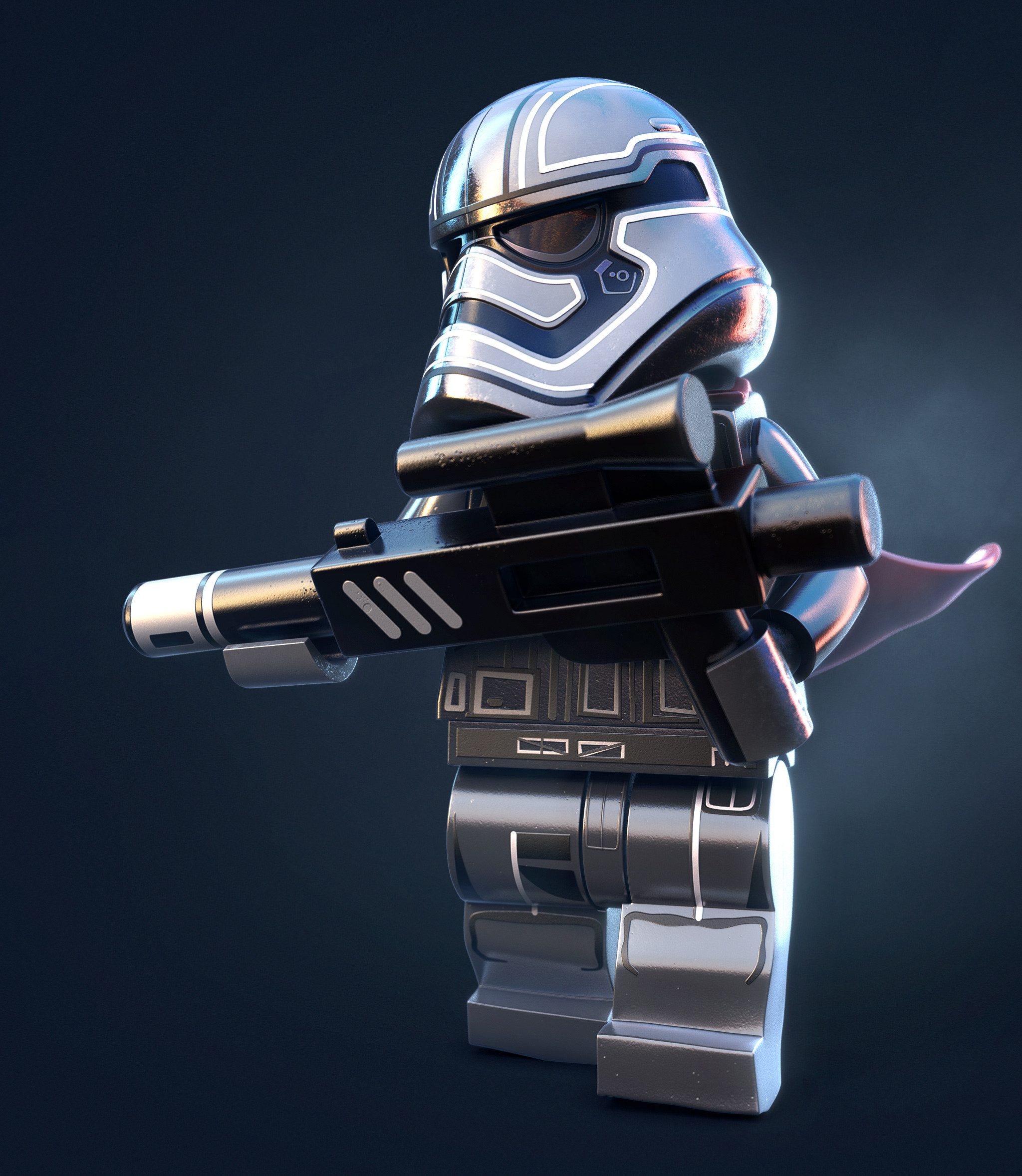Star Wars Lego - Phasma by Michael Black : r/ImaginaryJedi
