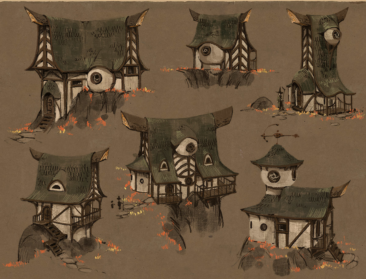 ArtStation - Wizard Town