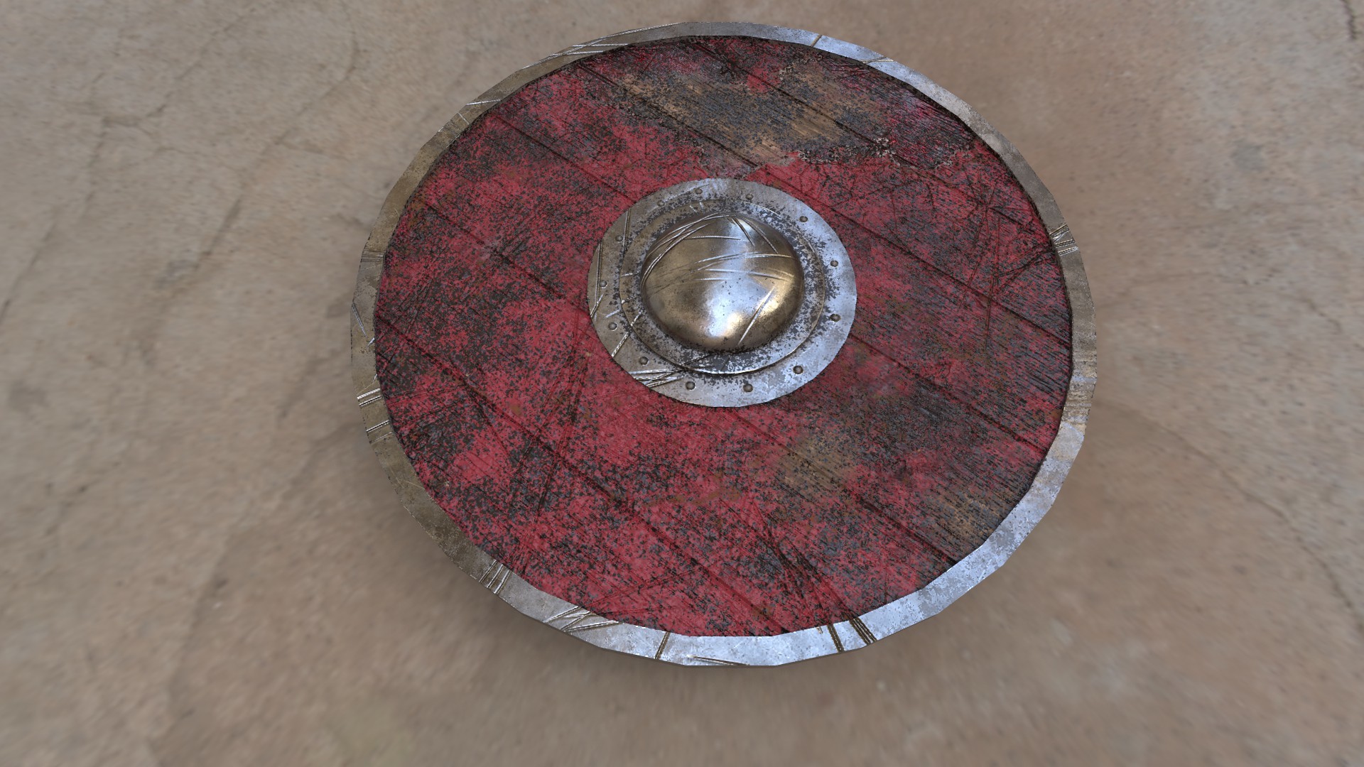 ArtStation - Medieval Wooden Shield