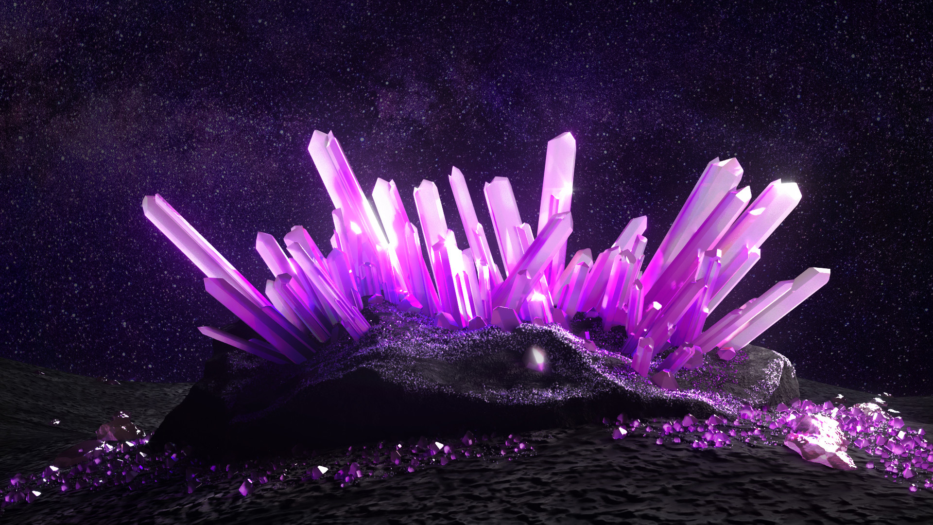 ArtStation - Imperial Topaz Crystal