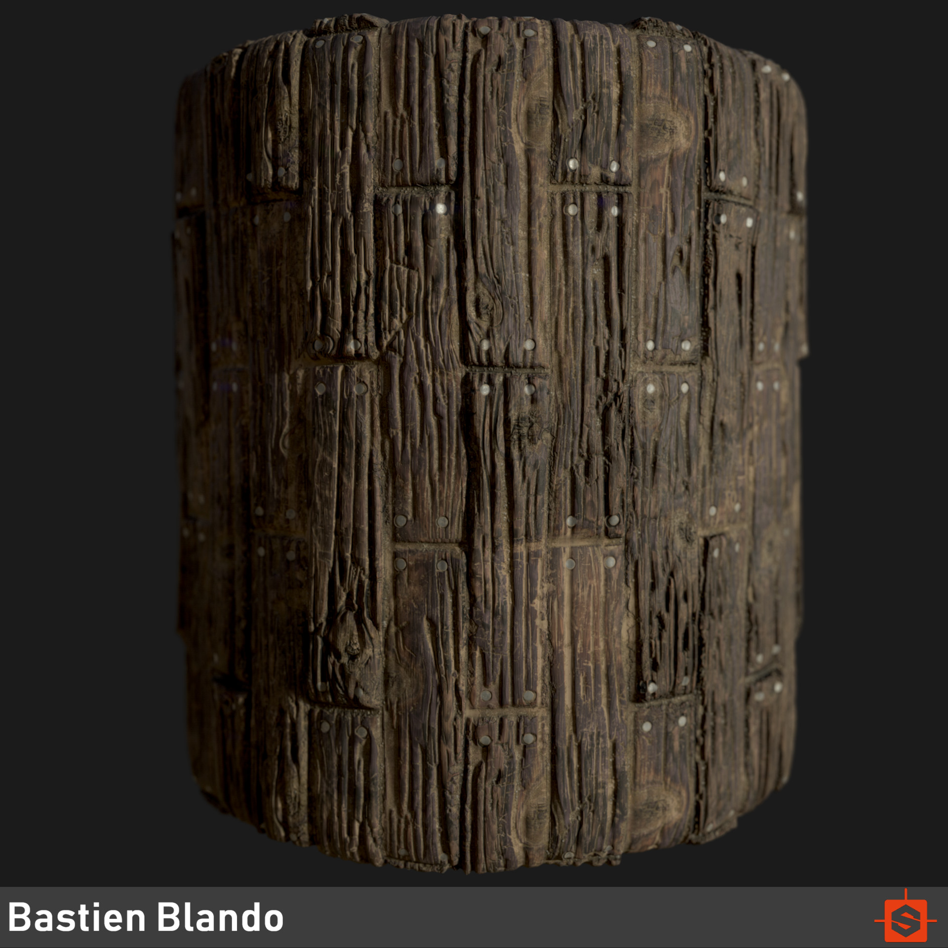 ArtStation - Old Wood Planks Material