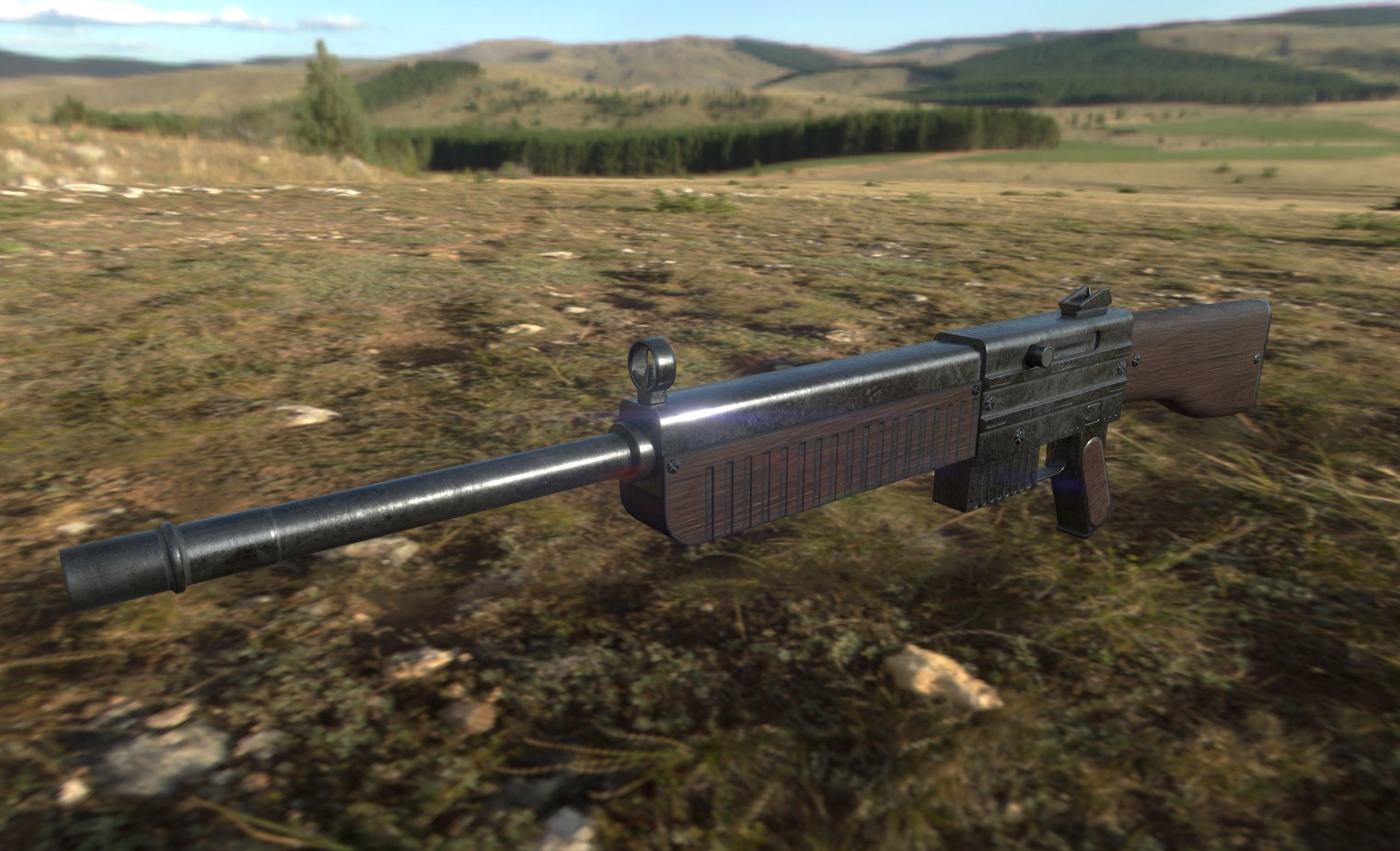 legobuchse - Colt Rangemaster Rifle (Fallout 1 & 2 Hunting Rifle)