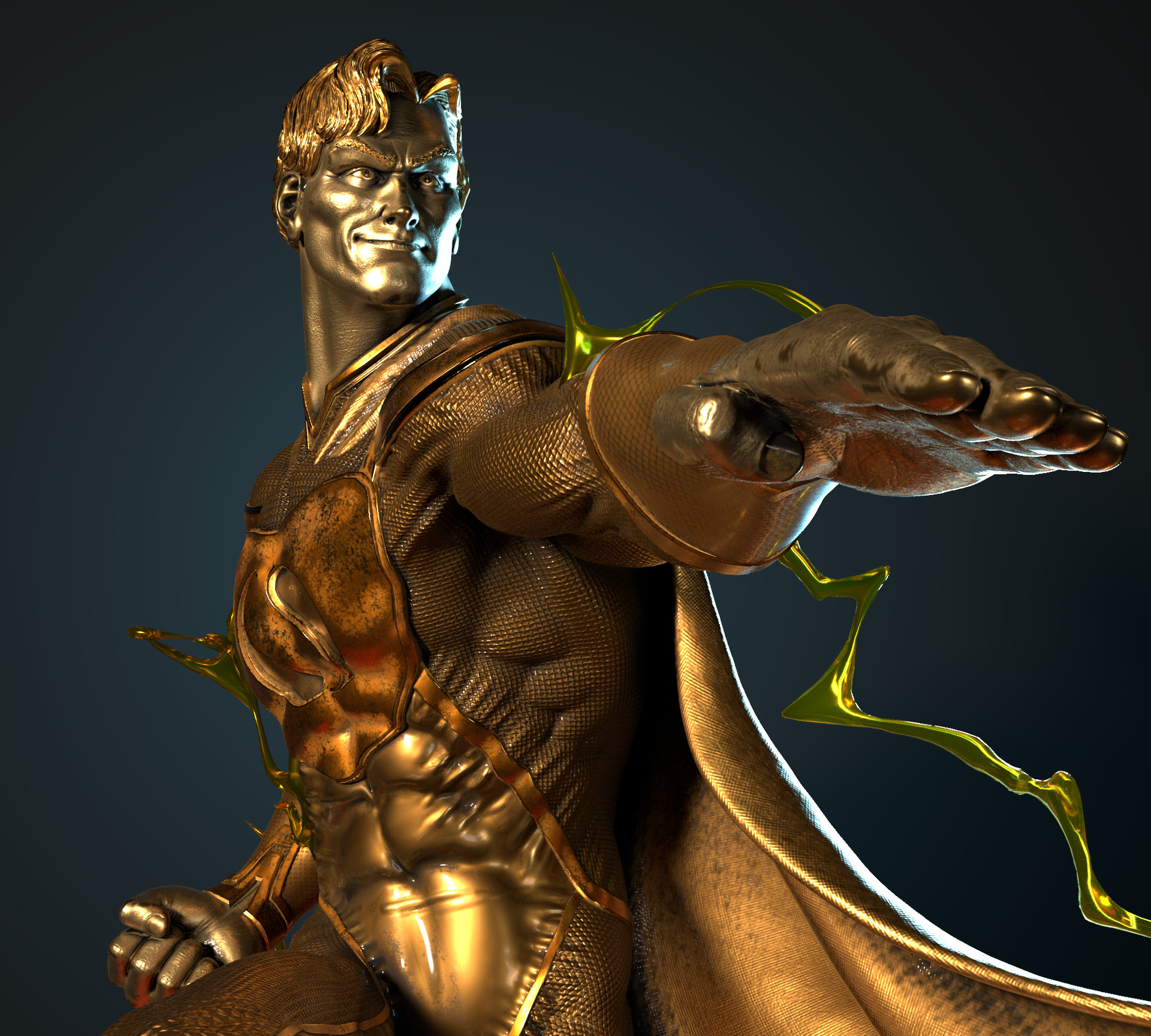 ArtStation - Superman Golden