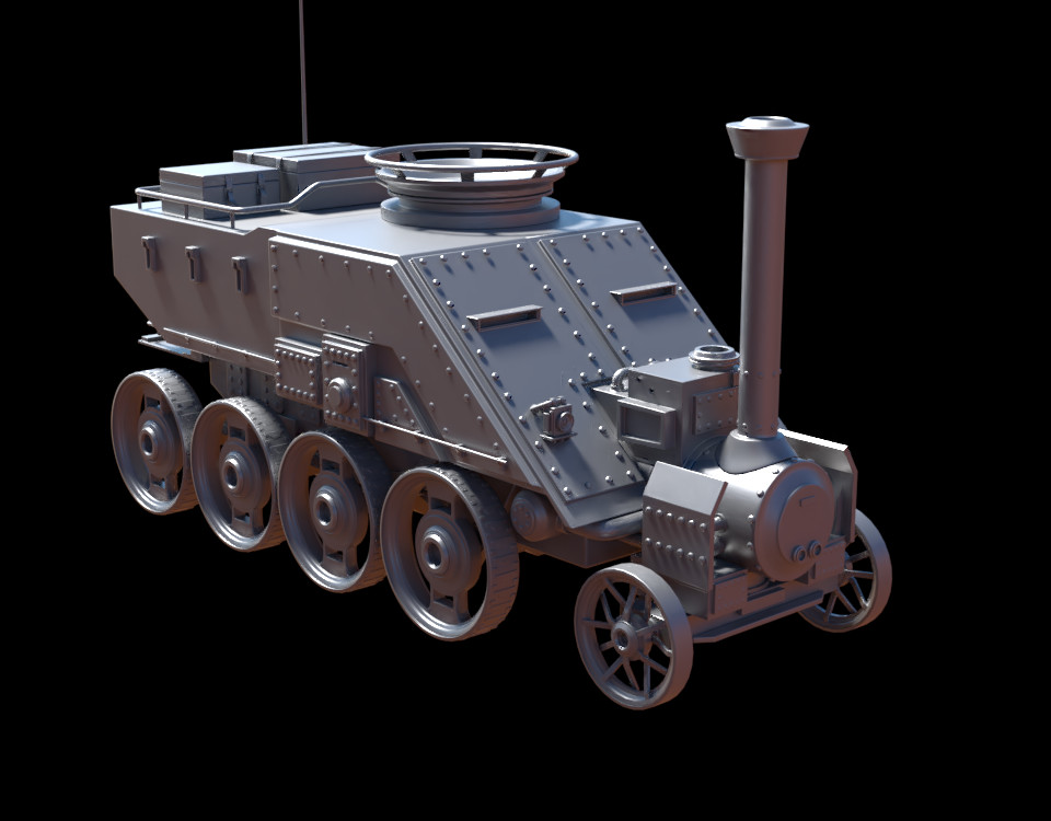 Bohdan Lvov - Armored Wagon