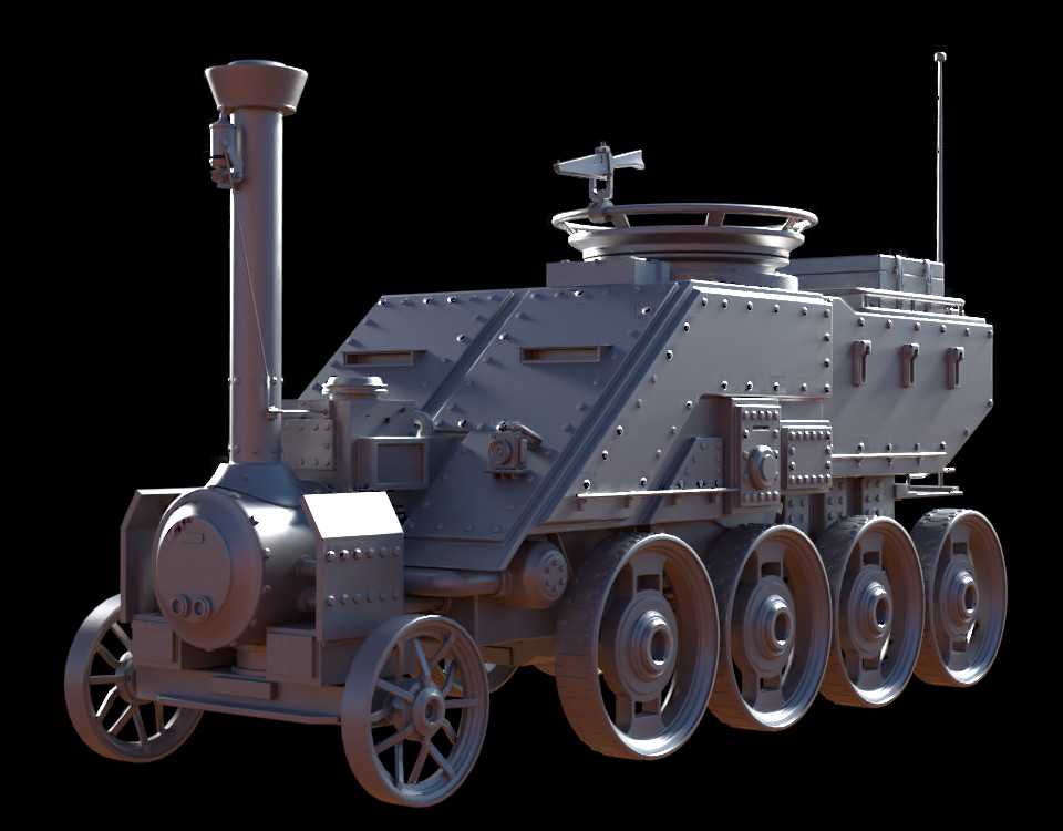 Bohdan Lvov - Armored Wagon