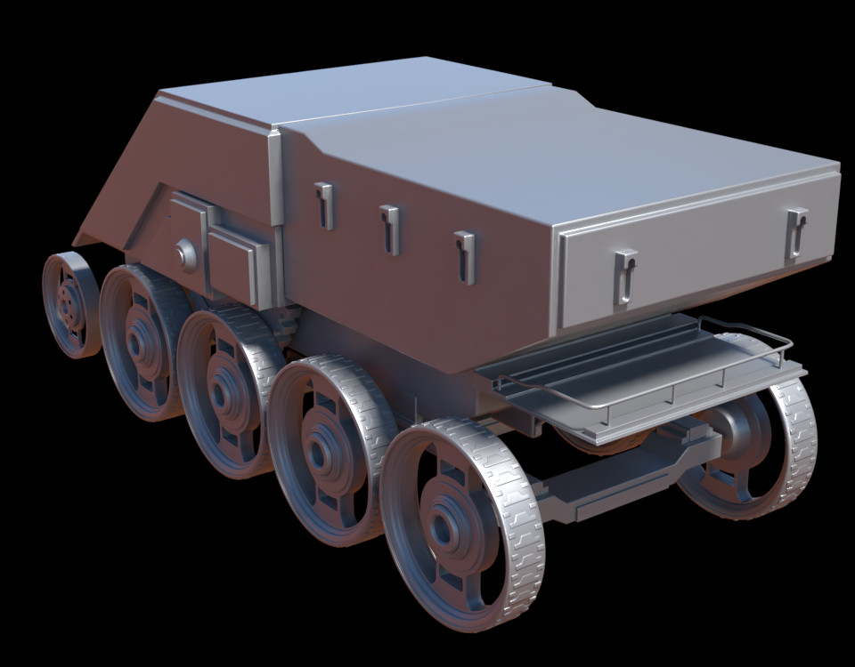 Bohdan Lvov - Armored Wagon