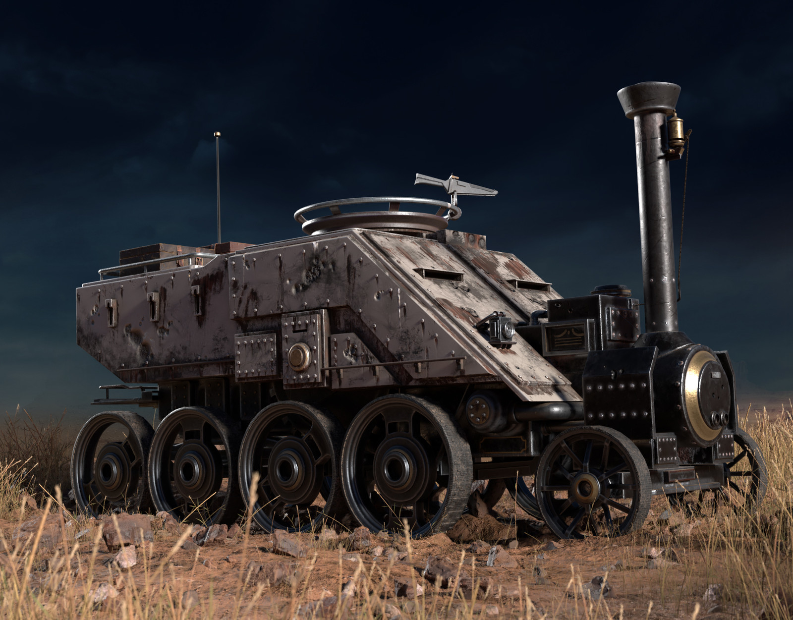 Bohdan Lvov - Armored Wagon