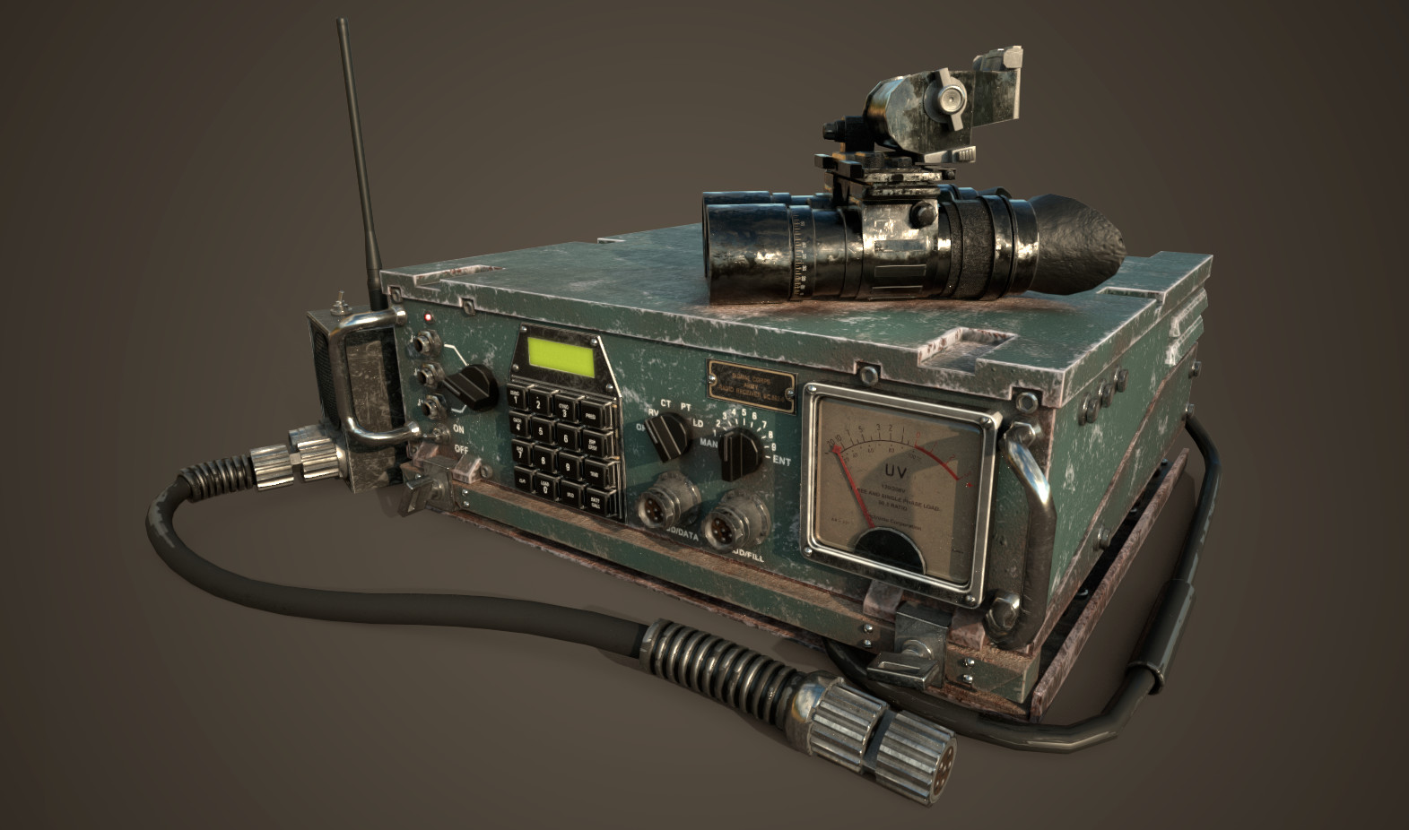 ArtStation - Military_radio