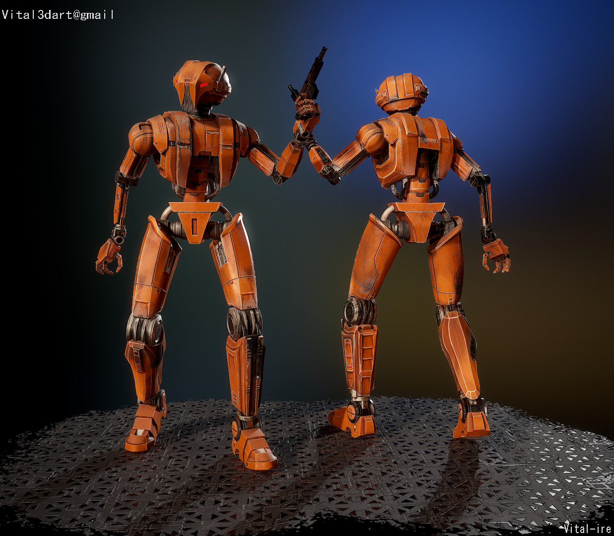 Zach A. - HK-47 (VR-model)