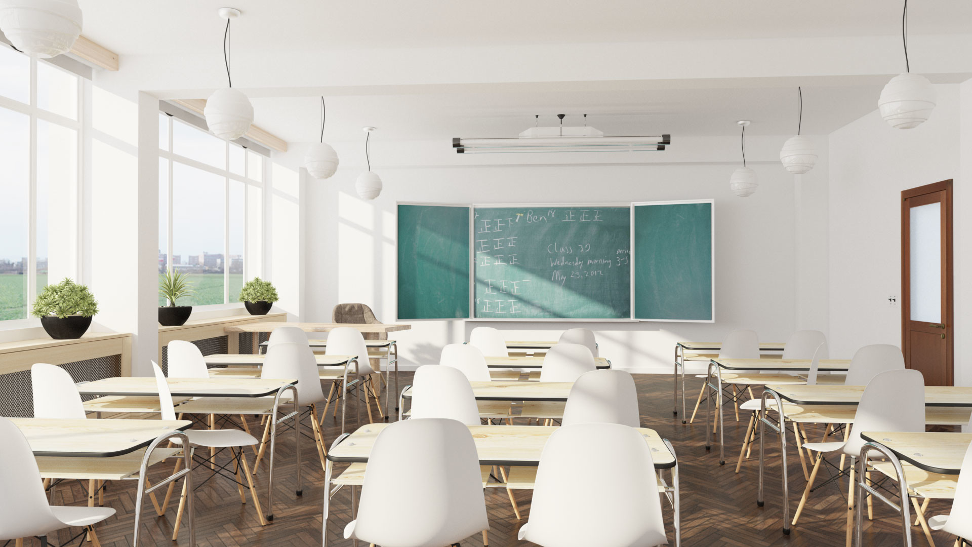 ArtStation - Simple Classroom