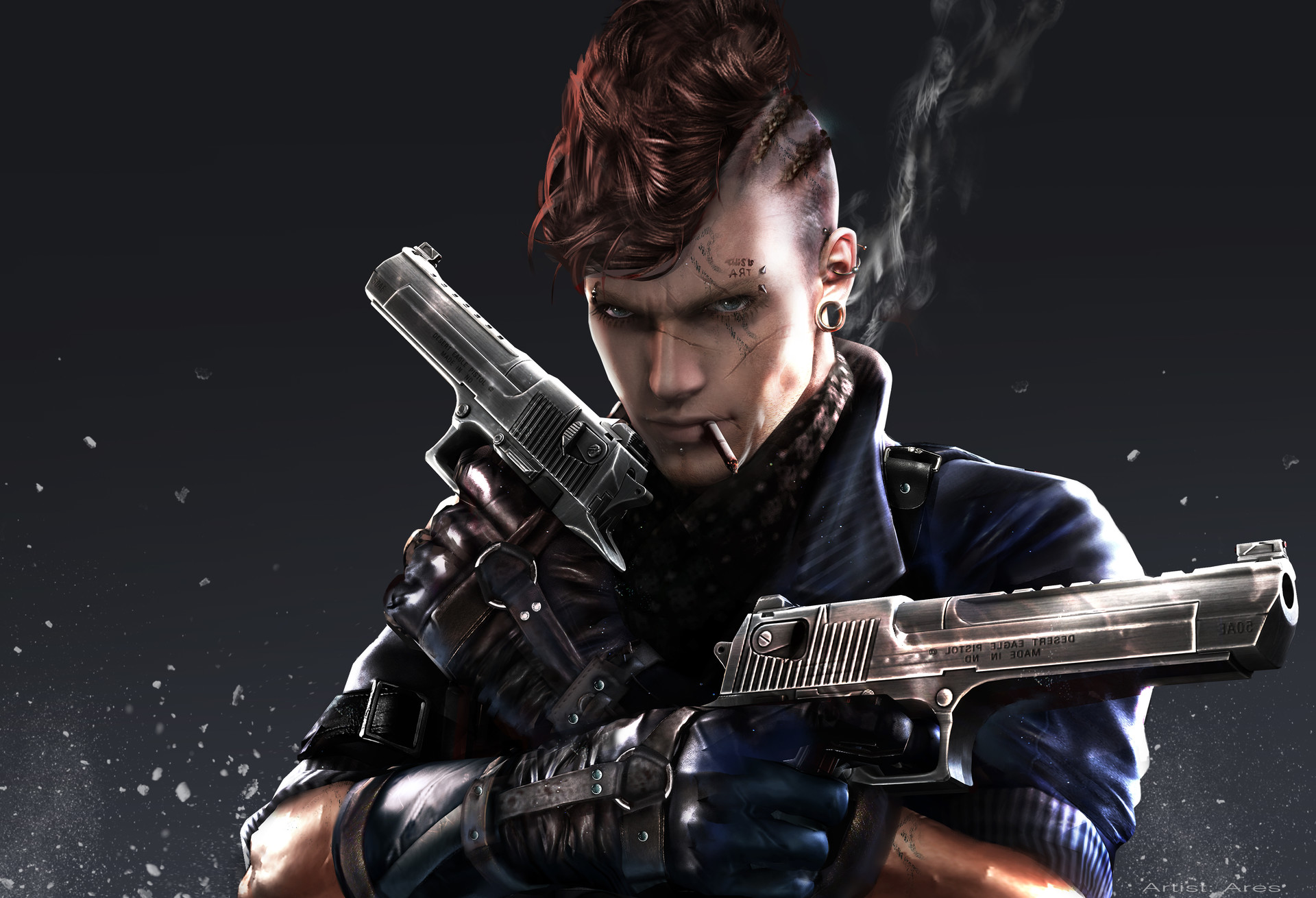 ArtStation - Red-hair-【 贰零壹叁