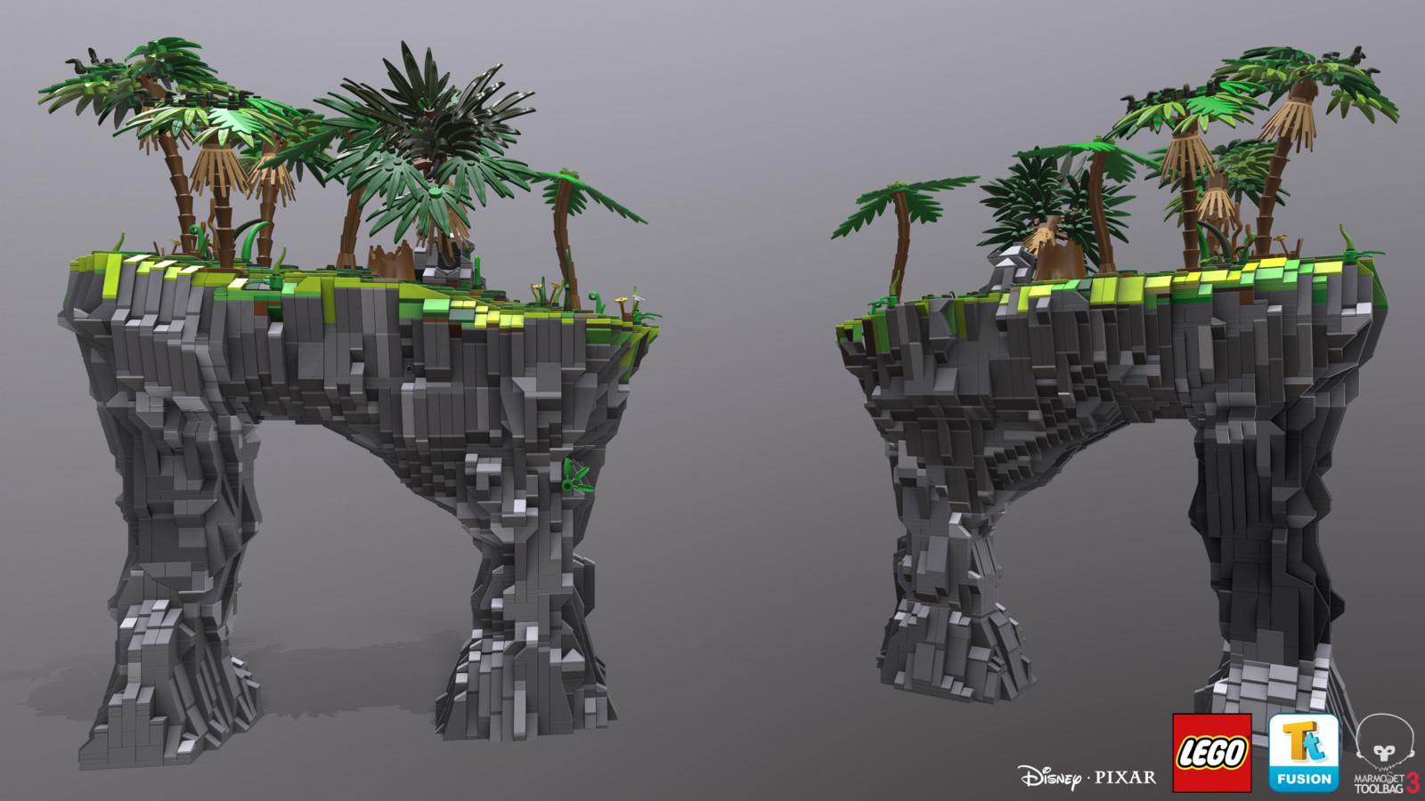Lauren Colclough - LEGO The Incredibles Nomanisan Island Rock ...