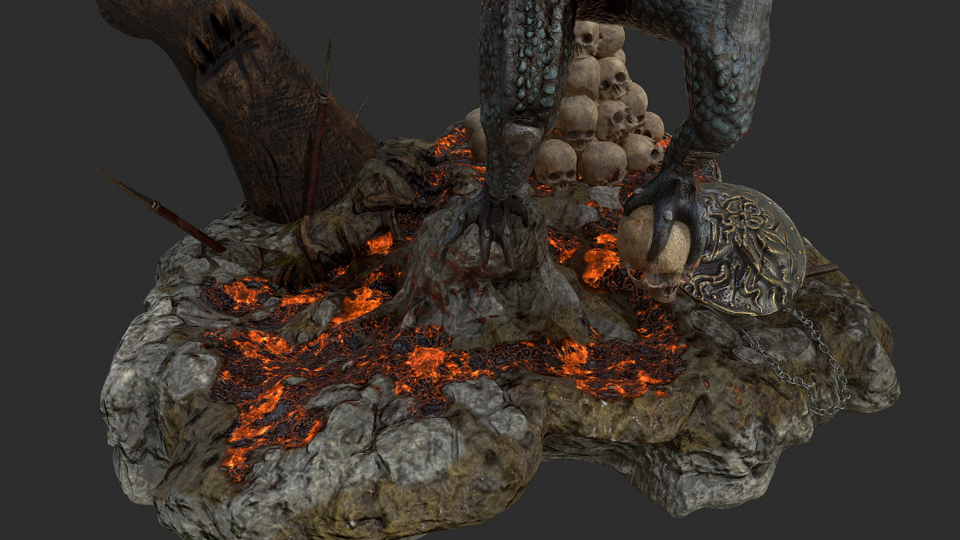 Gabriel Andrei Dorondei - Creature From Hell