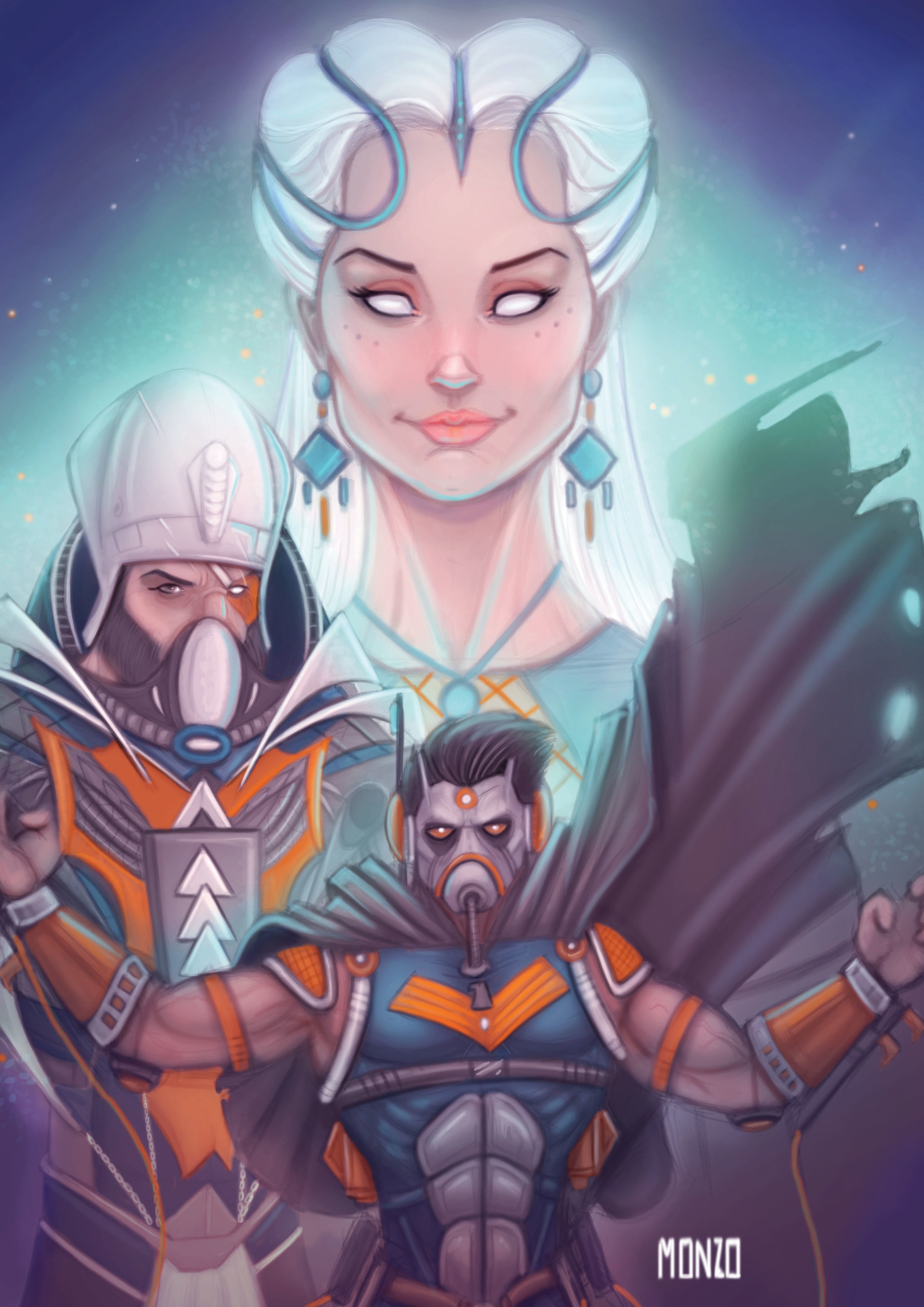 monzo . - character design superconkw