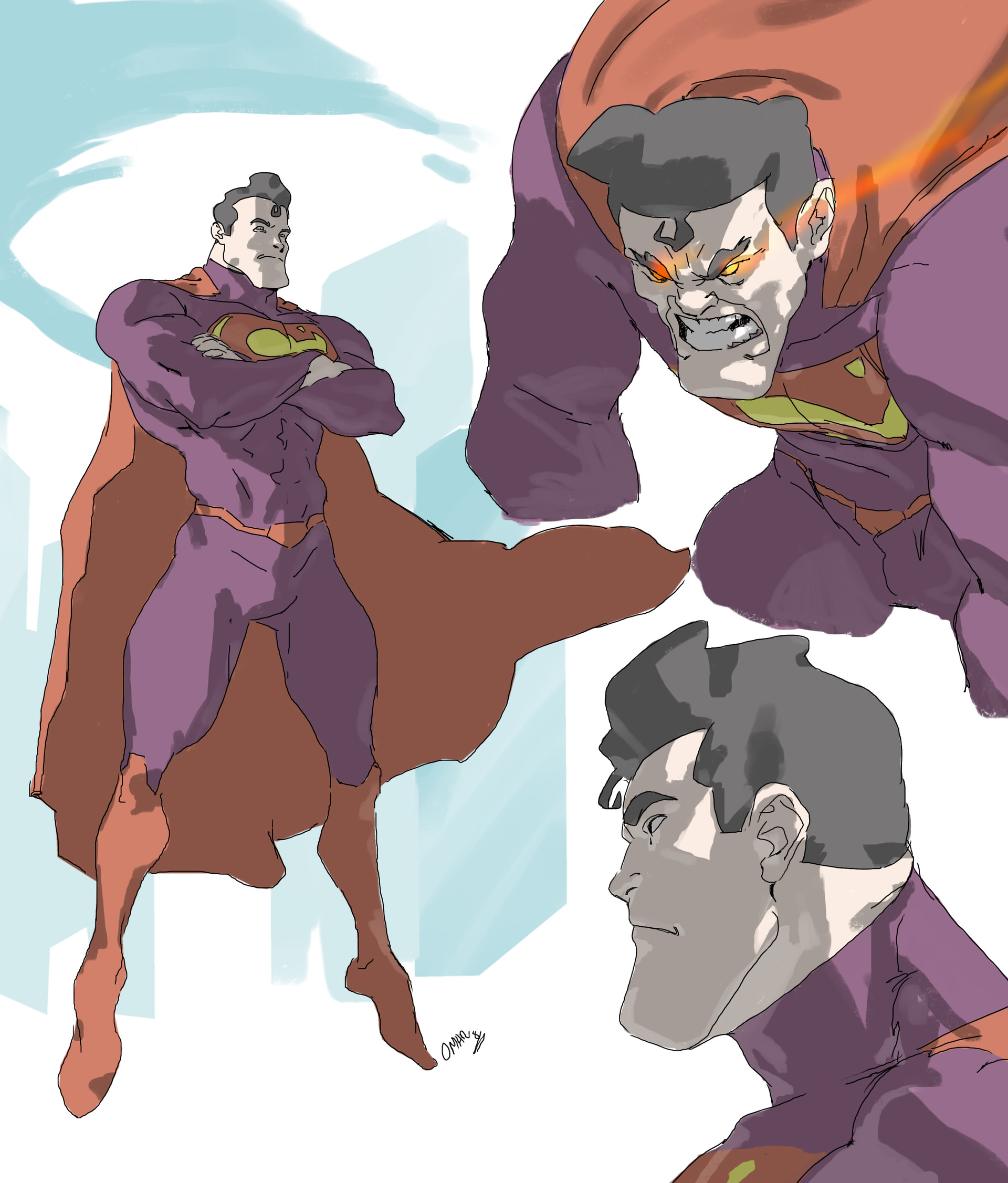 ArtStation - superman TDKR