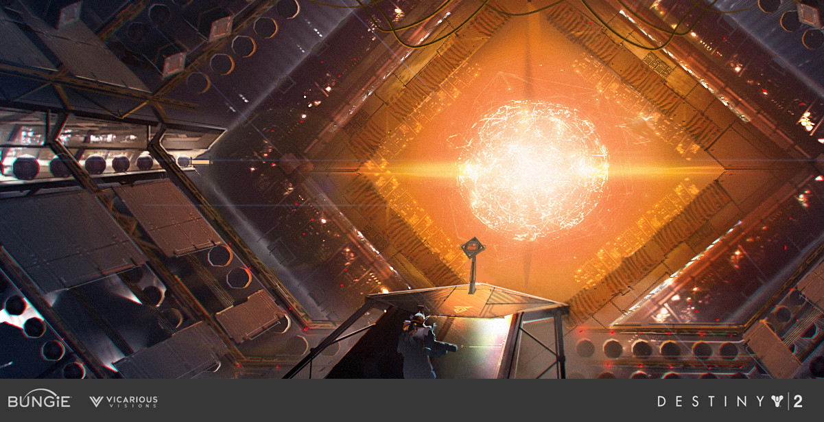 ArtStation - Destiny 2-Warmind-Rasputin Lighting and Design Pass
