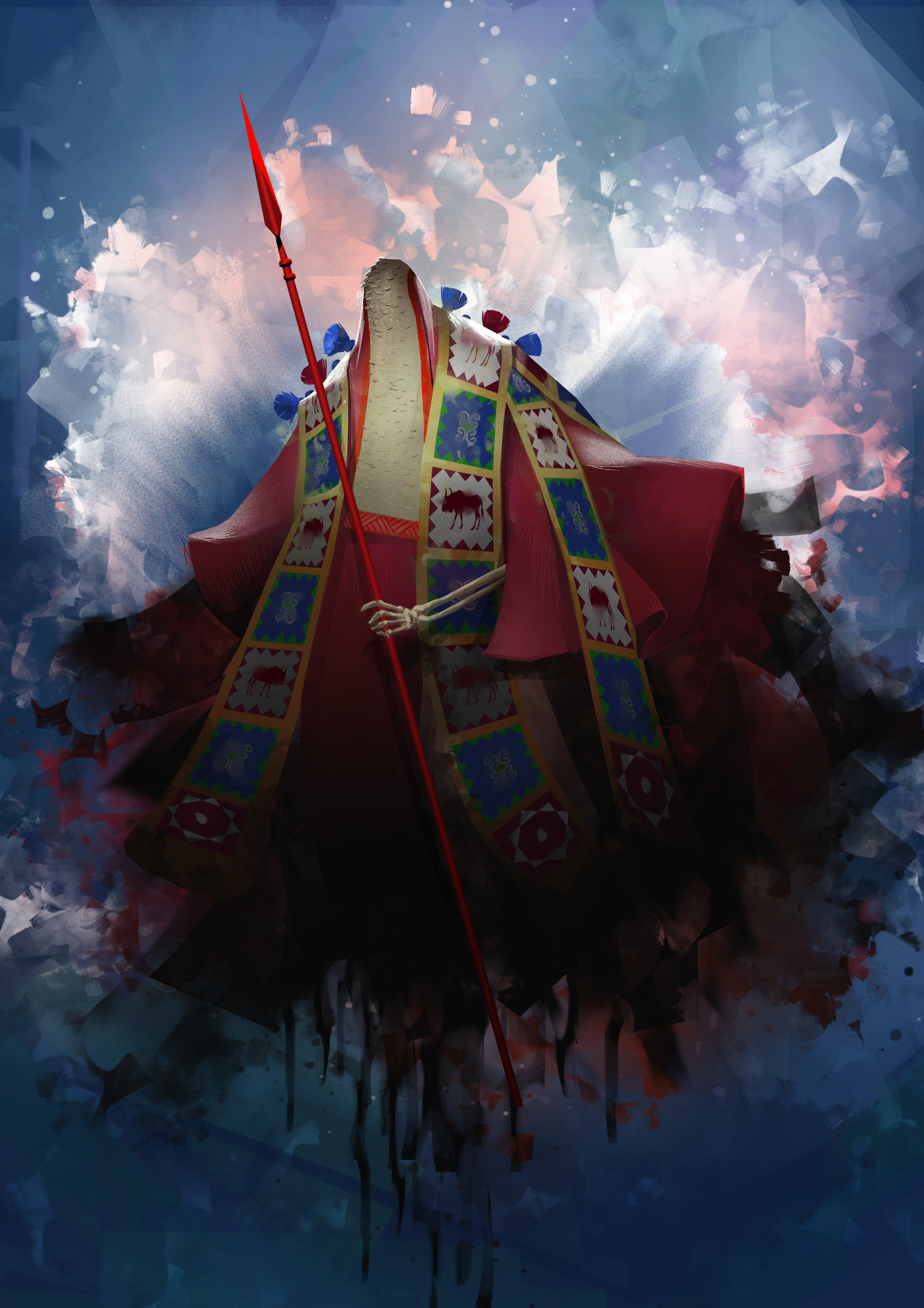 ArtStation - CDC african tribe / character concept for a personal project